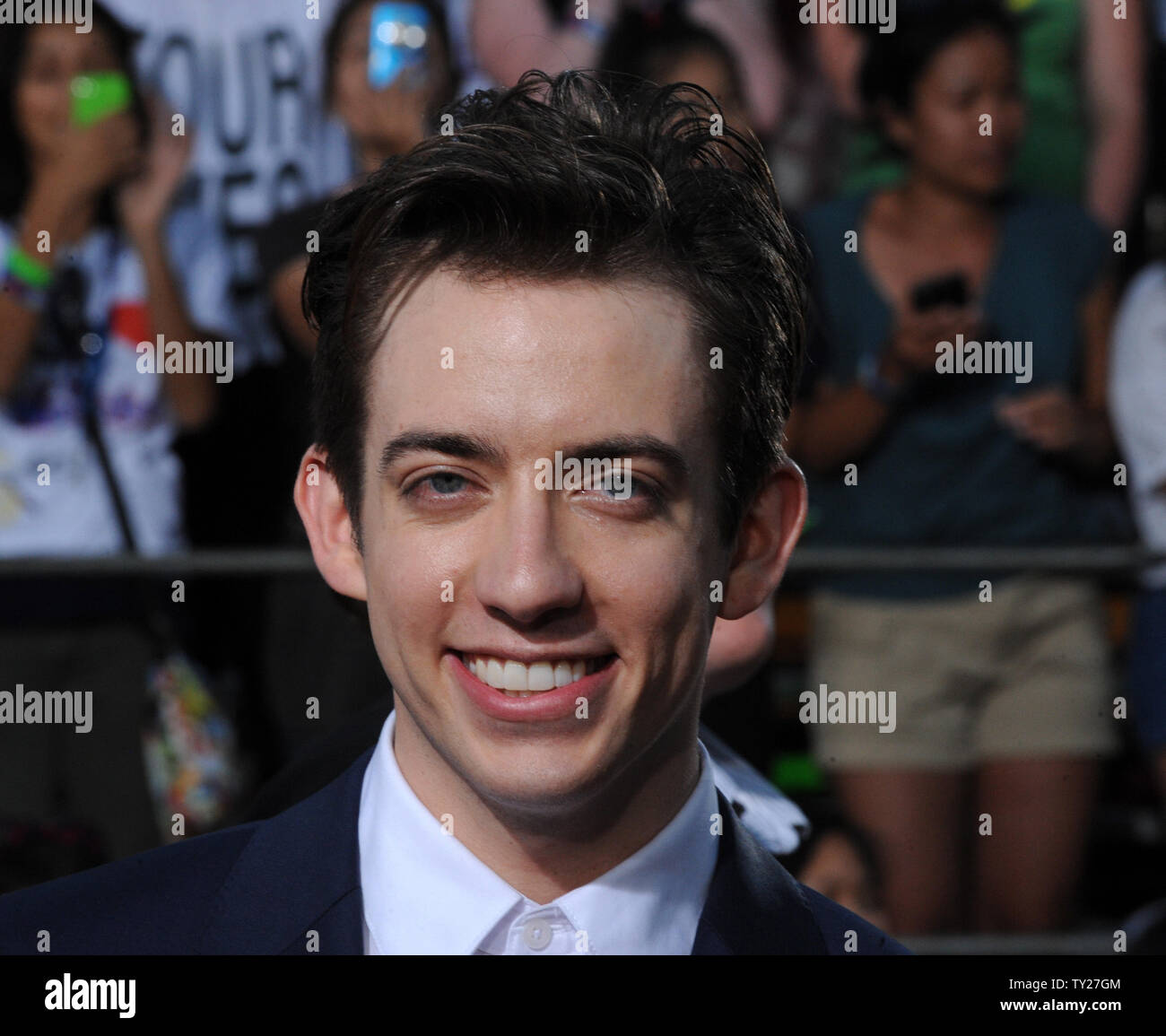 Kevin McHale, a cast member in the musical documentary "Glee: The 3D ...