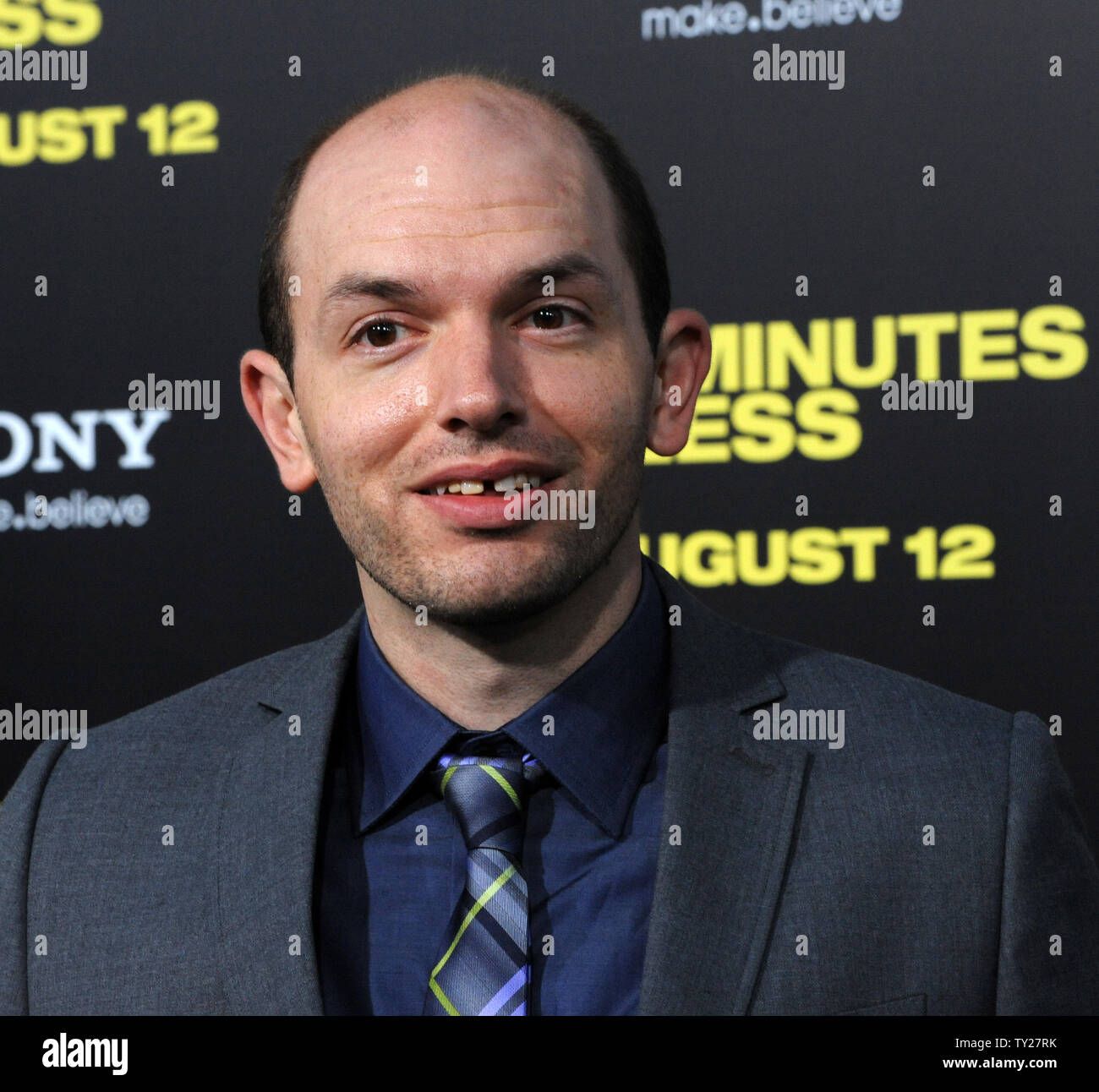 Actor Paul Scheer attends the premiere of the motion picture crime ...