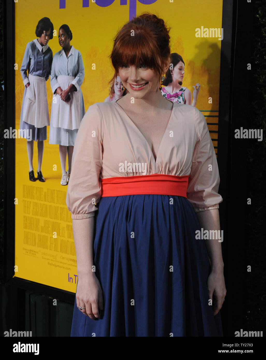 Bryce Dallas Howard, a cast member in the motion picture drama "The ...