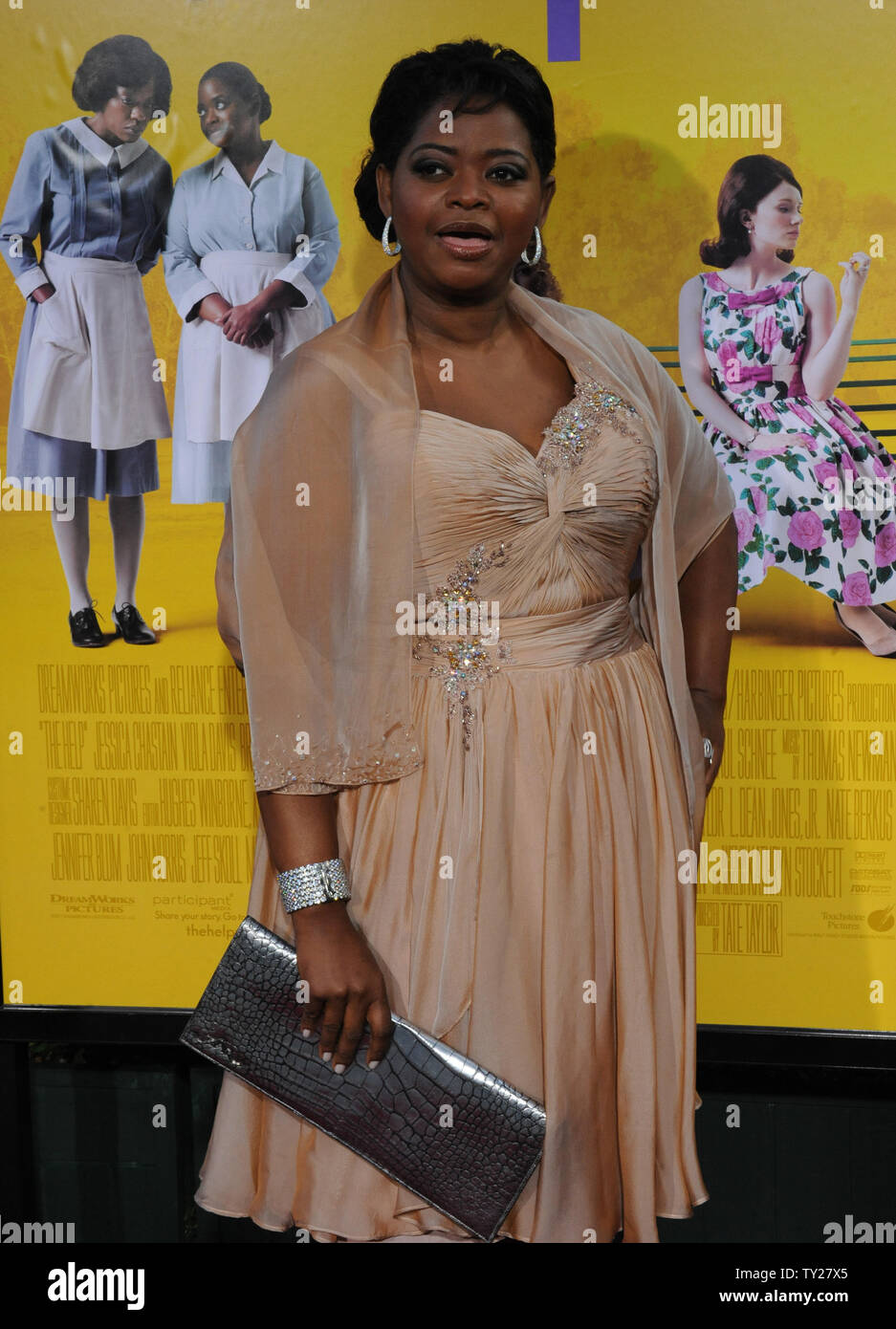 Octavia Spencer, a cast member in the motion picture drama "The Help ...