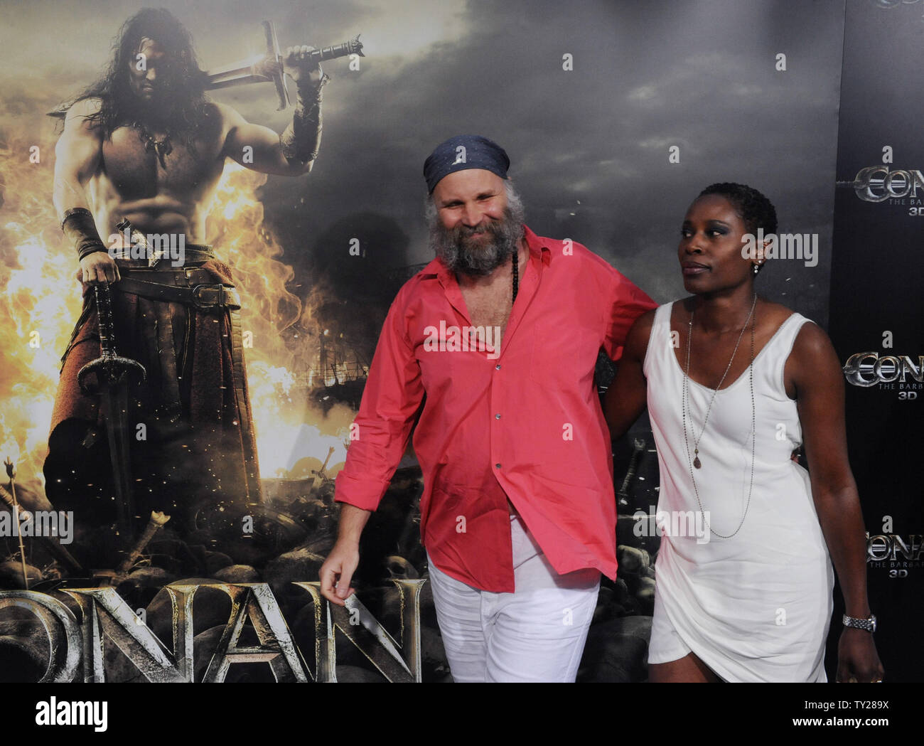 German director Marcus Nispel (L) attends the premiere of his new ...