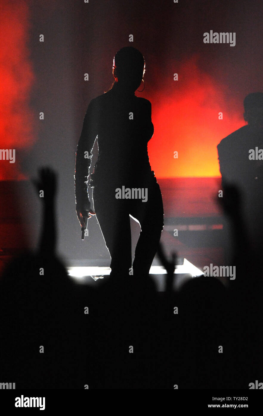 Sade performs during her 2011 World Tour at the Staples Center in Los ...