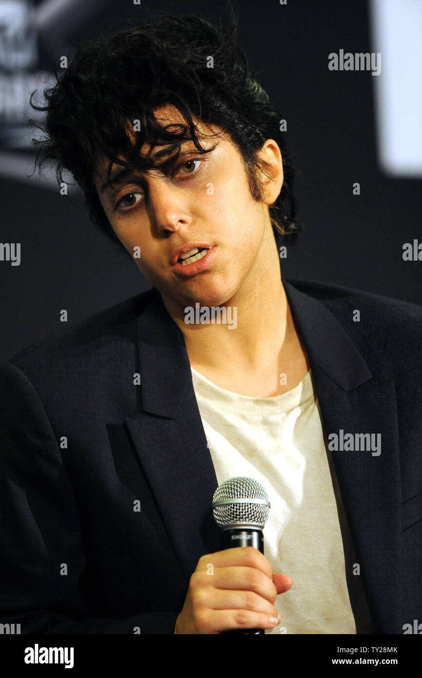 Lady Gaga appears backstage during the MTV Video Music Awards after she ...