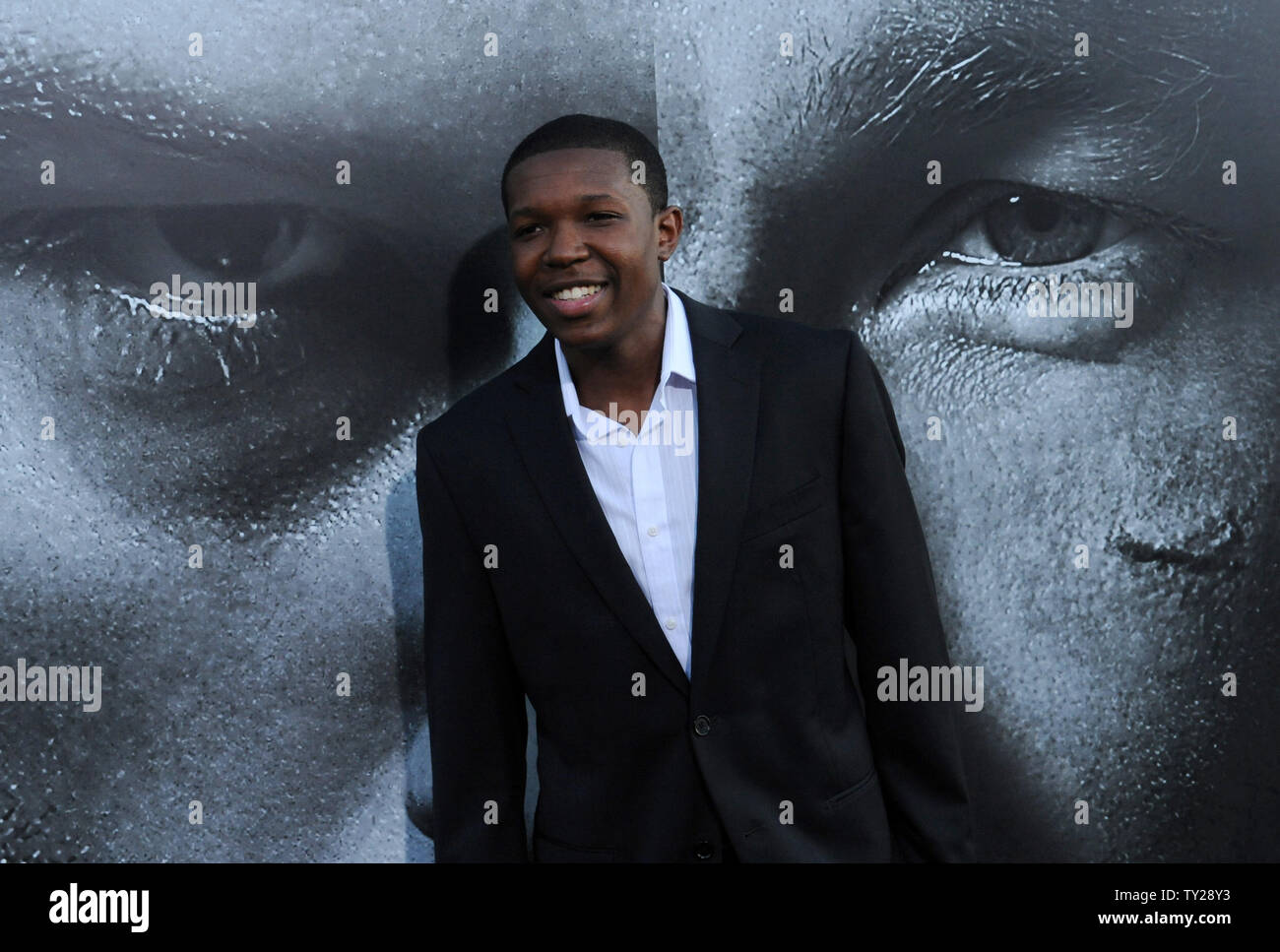 Actor Denzel Whitaker, a cast member in the motion picture sports drama ...