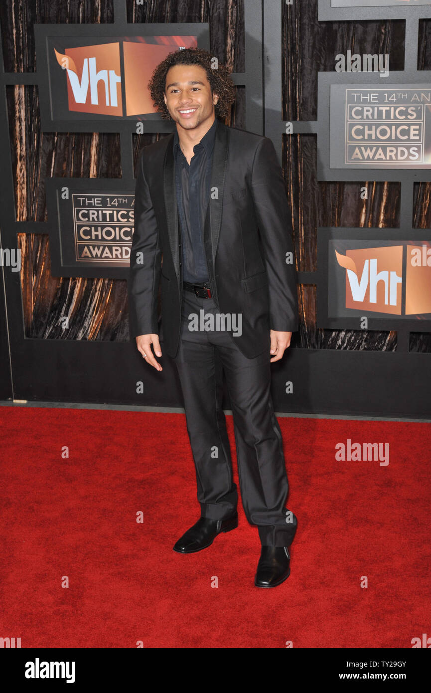LOS ANGELES, CA. January 08, 2009: Corbin Bleu at the 14th Annual ...
