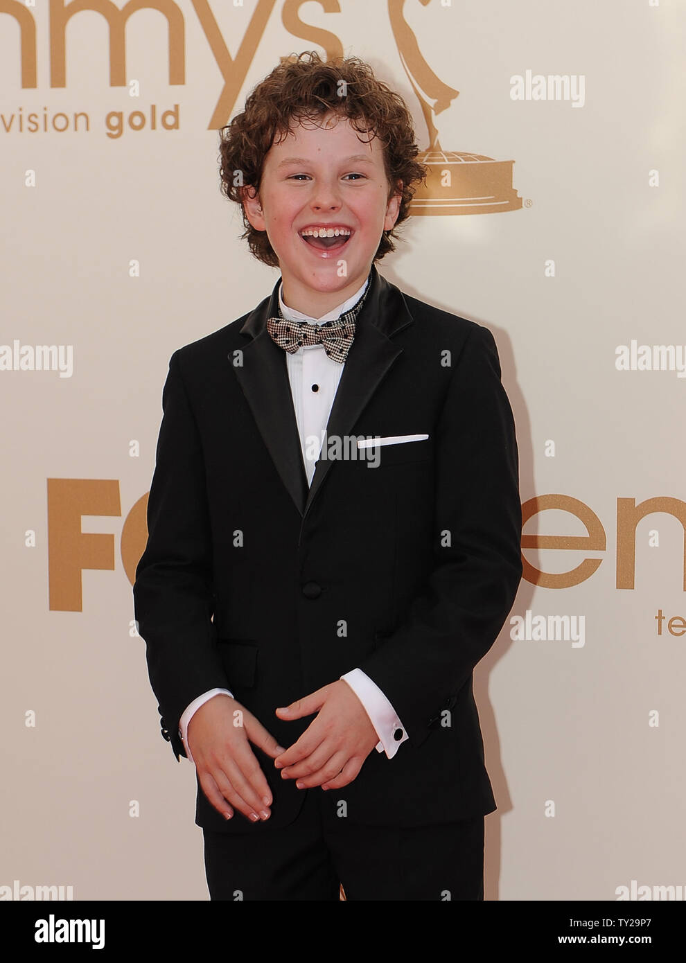 Nolan Gould arrives at the 63rd Primetime Emmy Awards at the Nokia ...