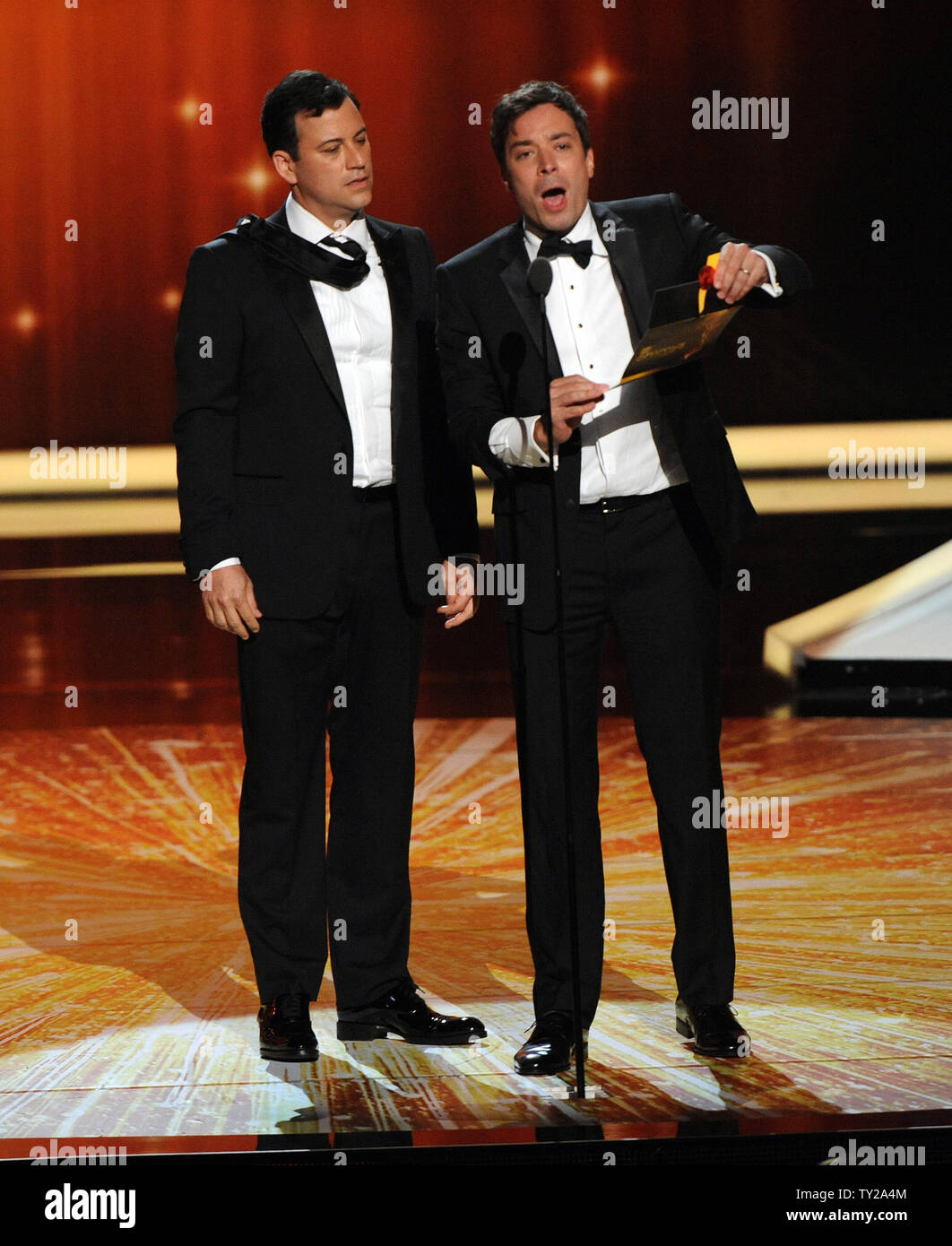 Jimmy fallon show stage hi-res stock photography and images - Alamy