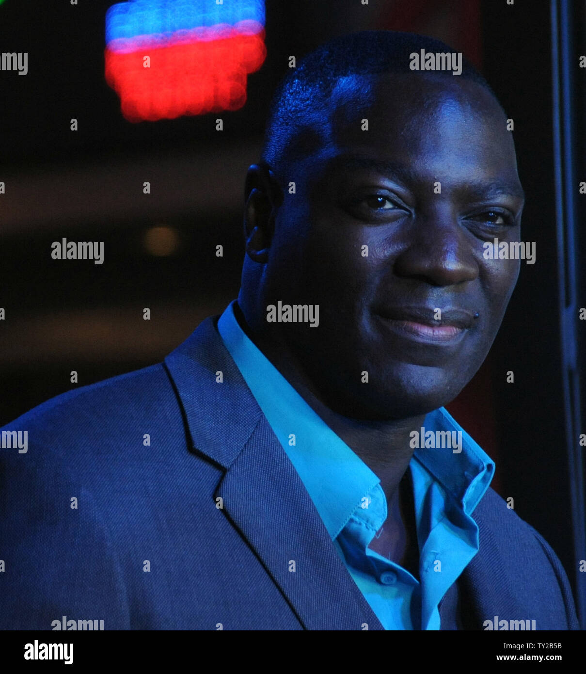 Actor Adewale Akinnuoye-Agbaje, a cast member in the sci-fi thriller ...