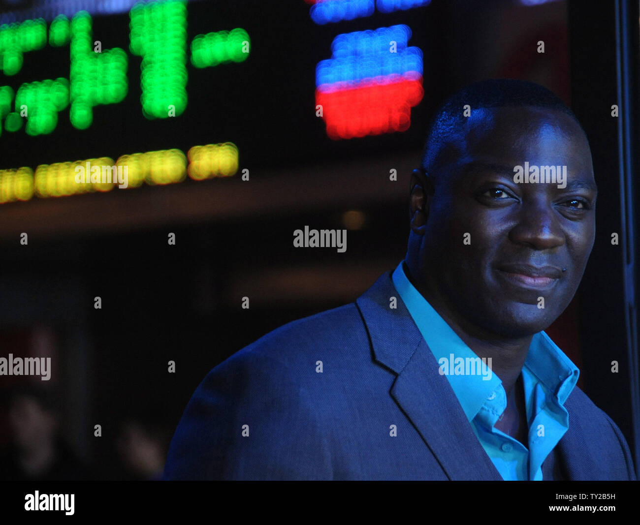 Actor Adewale Akinnuoye-Agbaje, a cast member in the sci-fi thriller ...