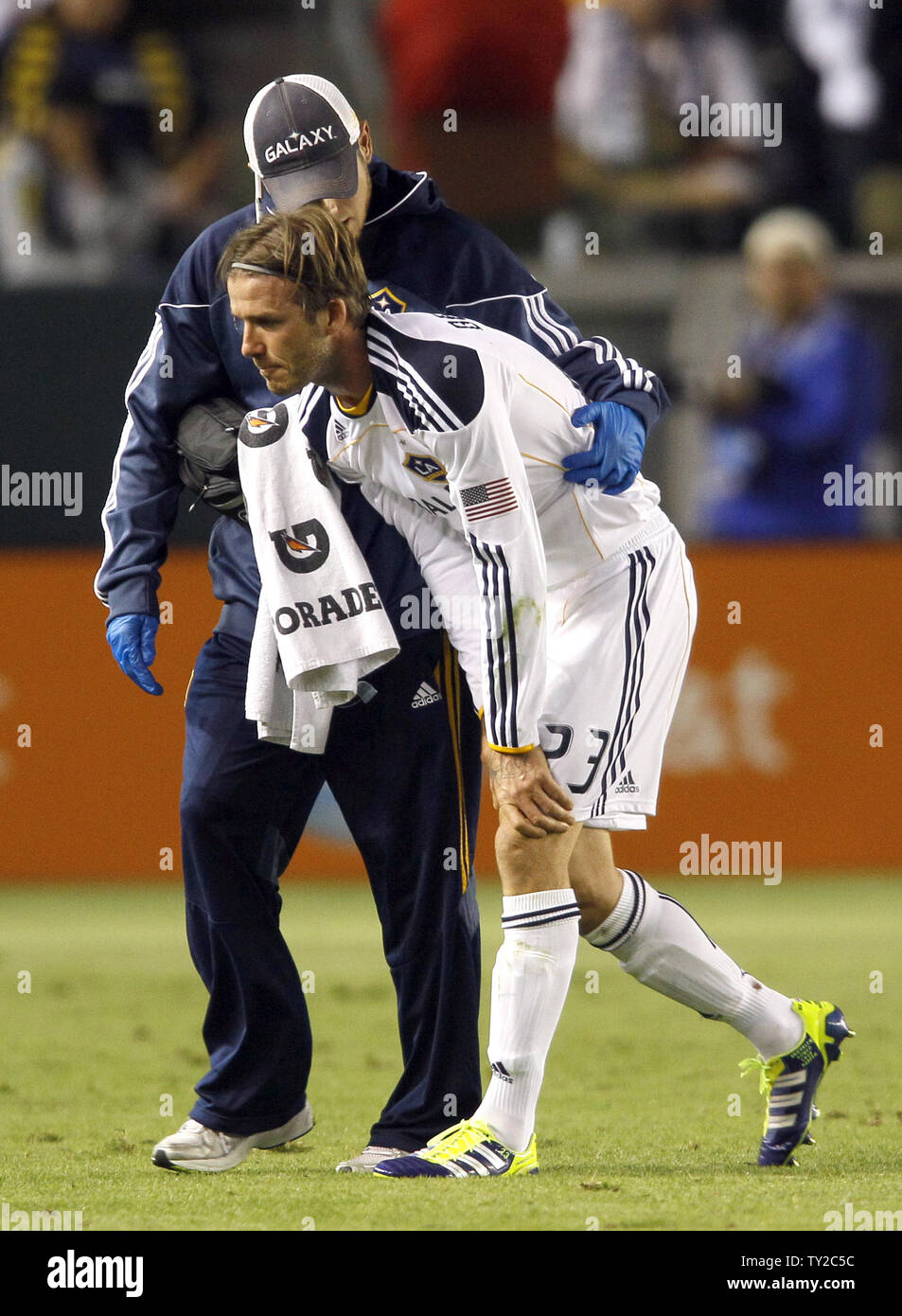 David beckham on the field hi-res stock photography and images - Alamy