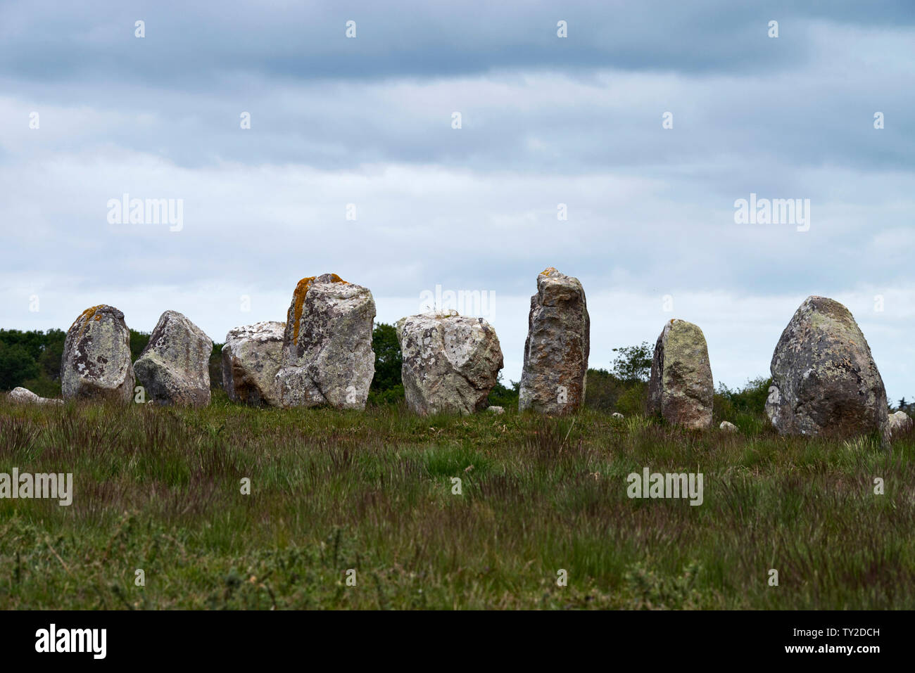Carnac stones hi-res stock photography and images - Alamy
