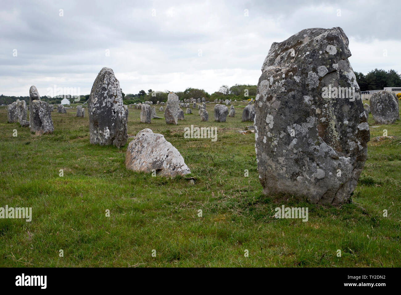 Carnac stones hi-res stock photography and images - Alamy