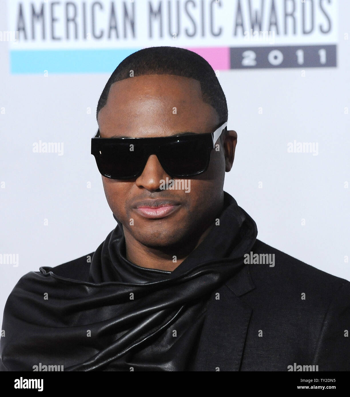 Singer Taio Cruz arrives at the 39th American Music Awards at Nokia ...