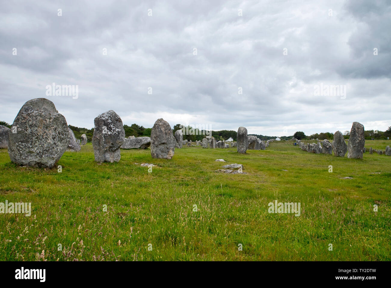 Carnac stones hi-res stock photography and images - Alamy