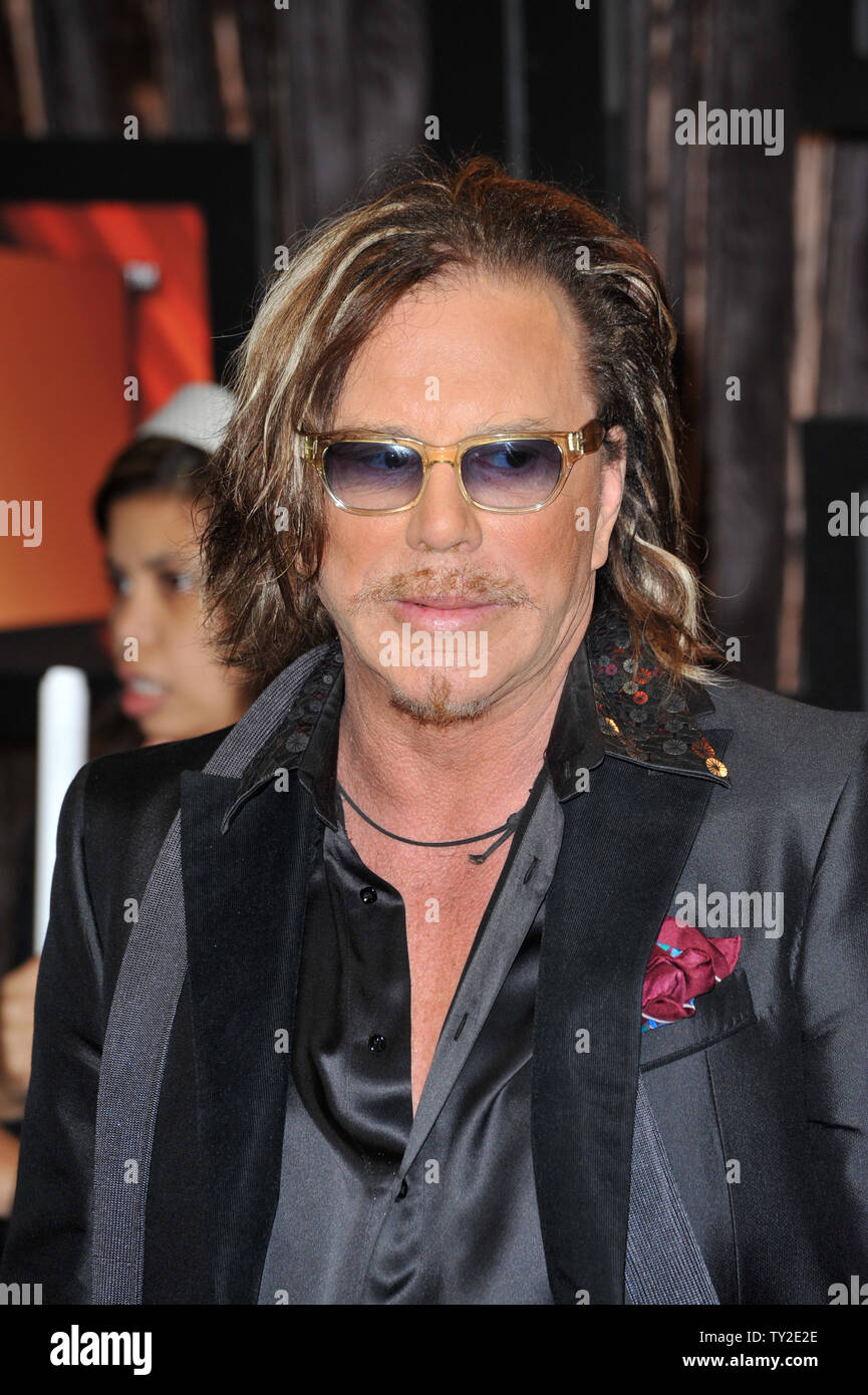 LOS ANGELES, CA. January 08, 2009: Mickey Rourke at the 14th Annual ...