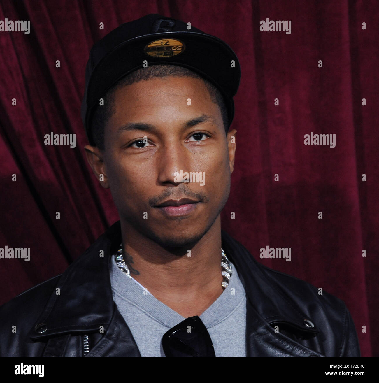 Rapper/singer Pharrell Williams attends the premiere of the motion ...