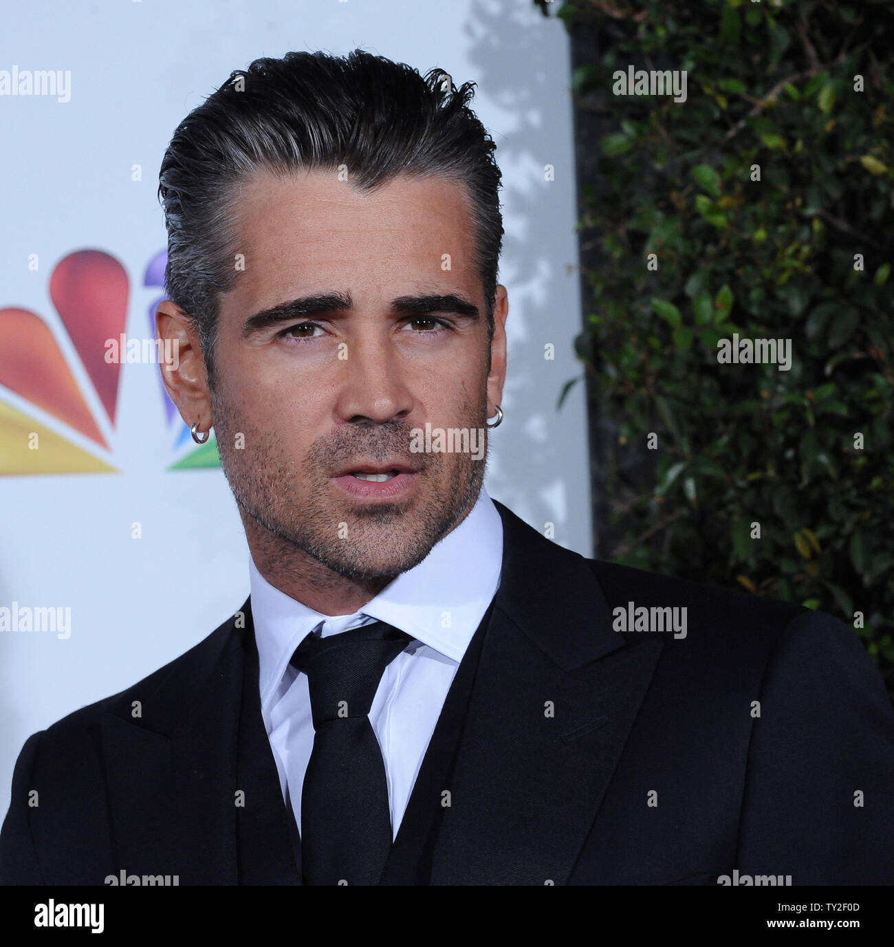 Irish actor Colin Farrell arrives for the American Giving Awards ...