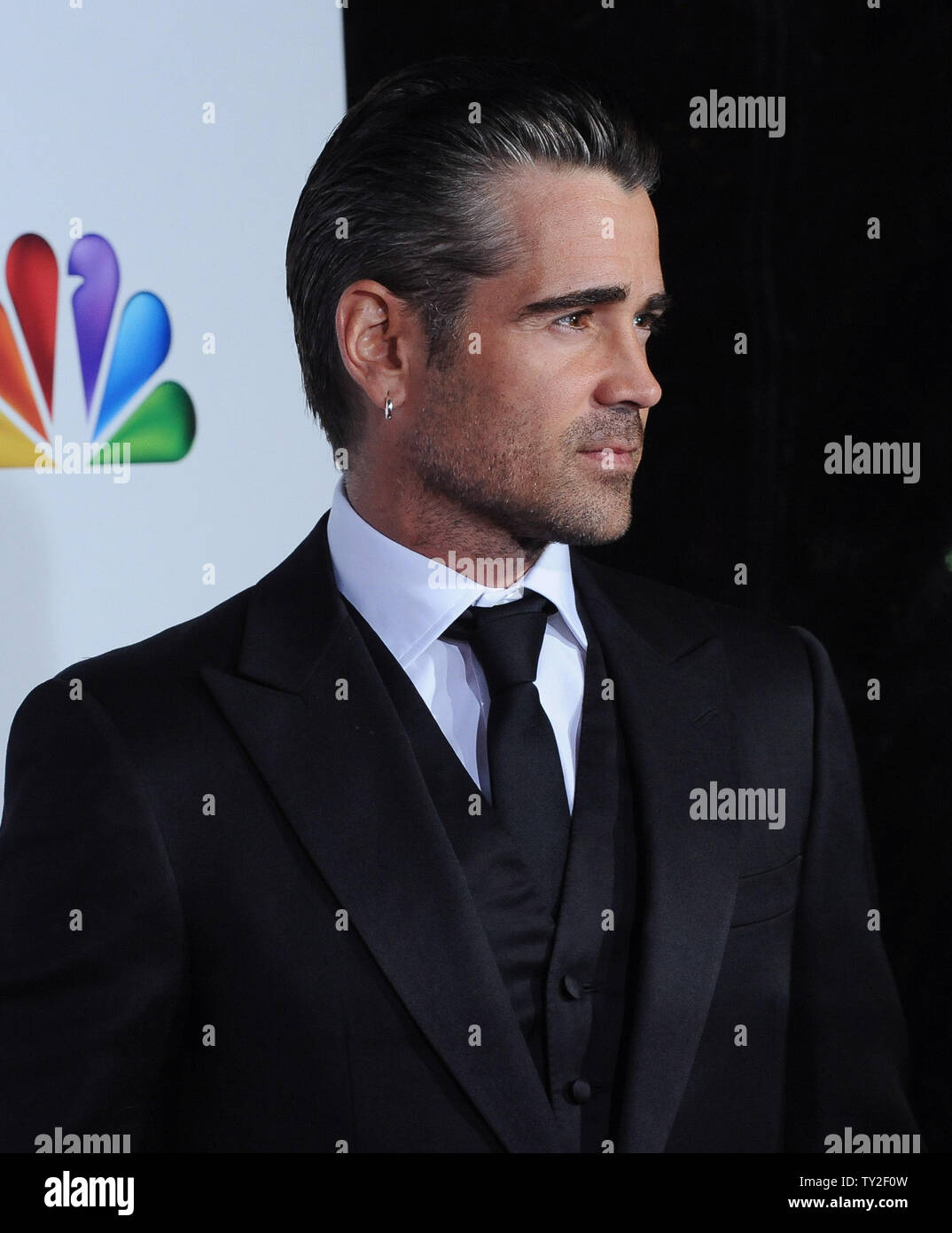 Irish actor Colin Farrell arrives for the American Giving Awards ...