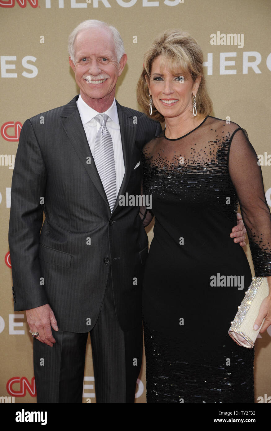 Capt. Chesley "Sully" Sullenberger (L) and wife attend "CNN Heroes: An ...