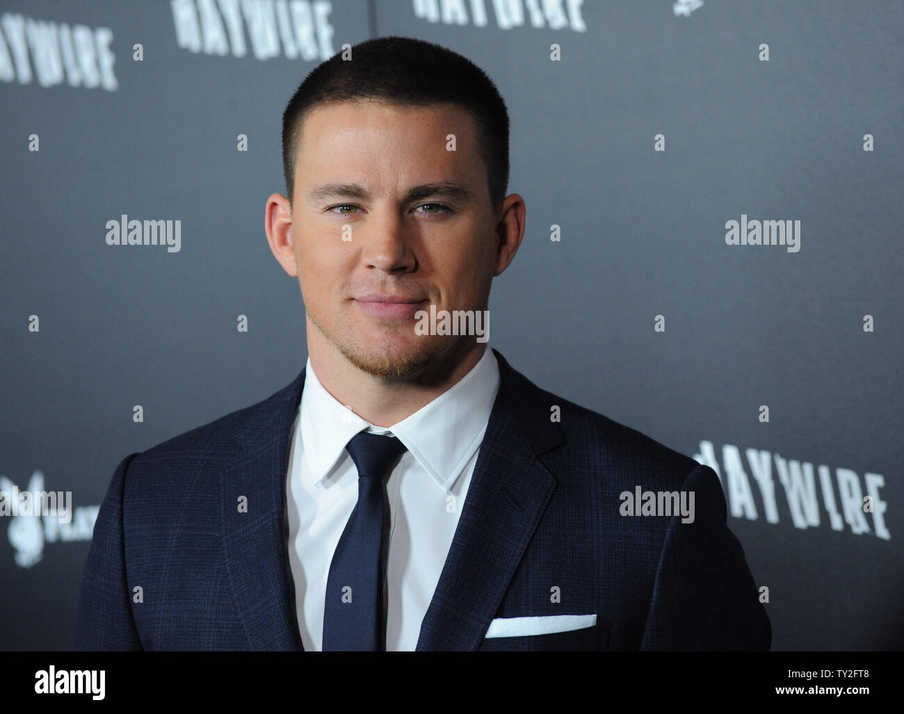 Channing Tatum, a cast member in the motion picture thriller "Haywire ...