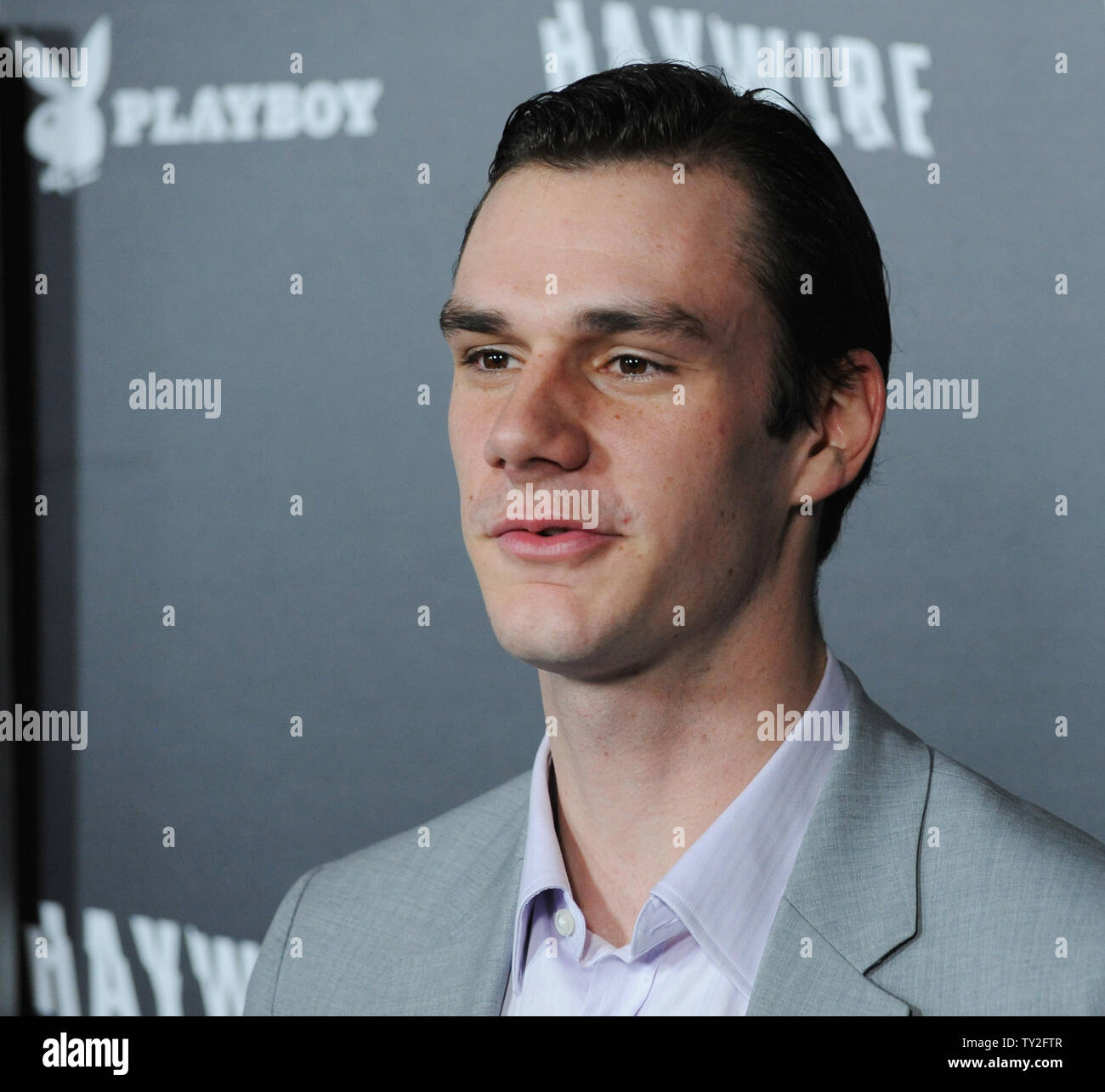 Hugh Hefner's son and Playboy heir Cooper Hefner attends the premiere ...