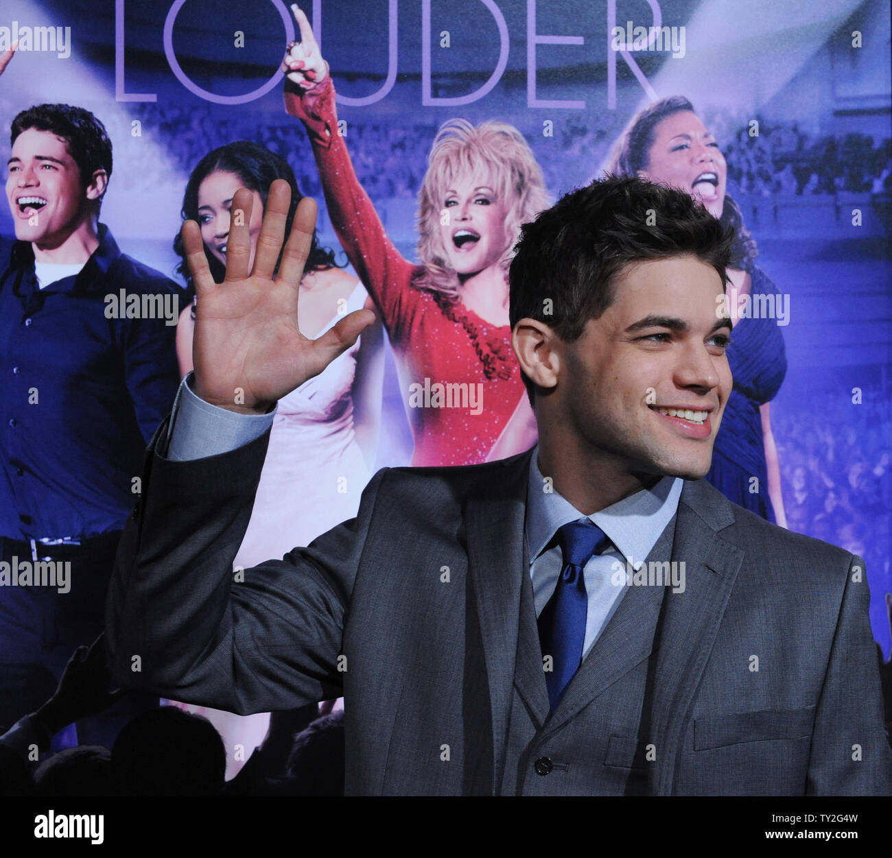 Jeremy Jordan, a cast member in the motion picture musical comedy ...
