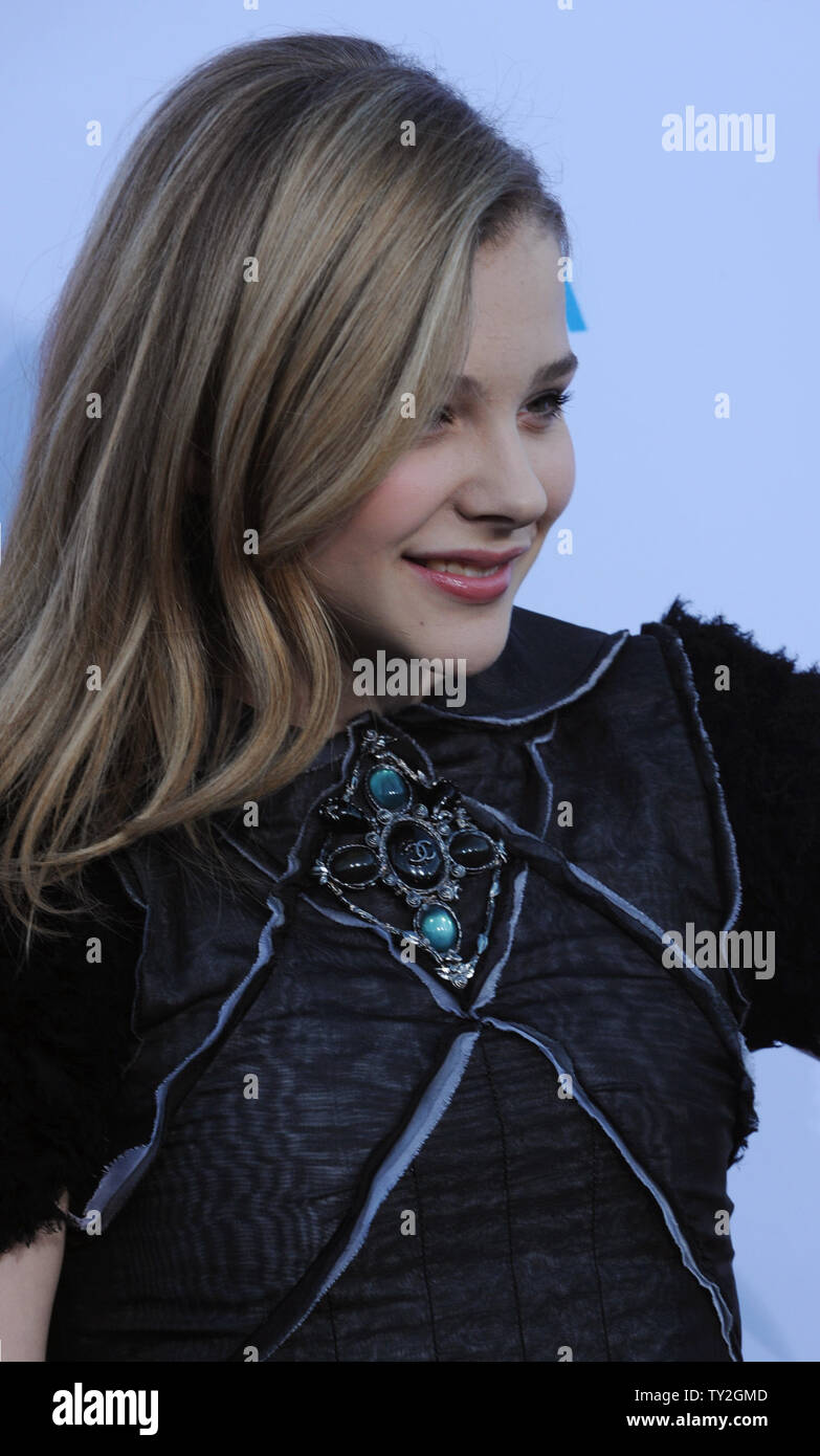 Actress Chloe Grace arrives for the 17th annual Critics Choice Movie ...