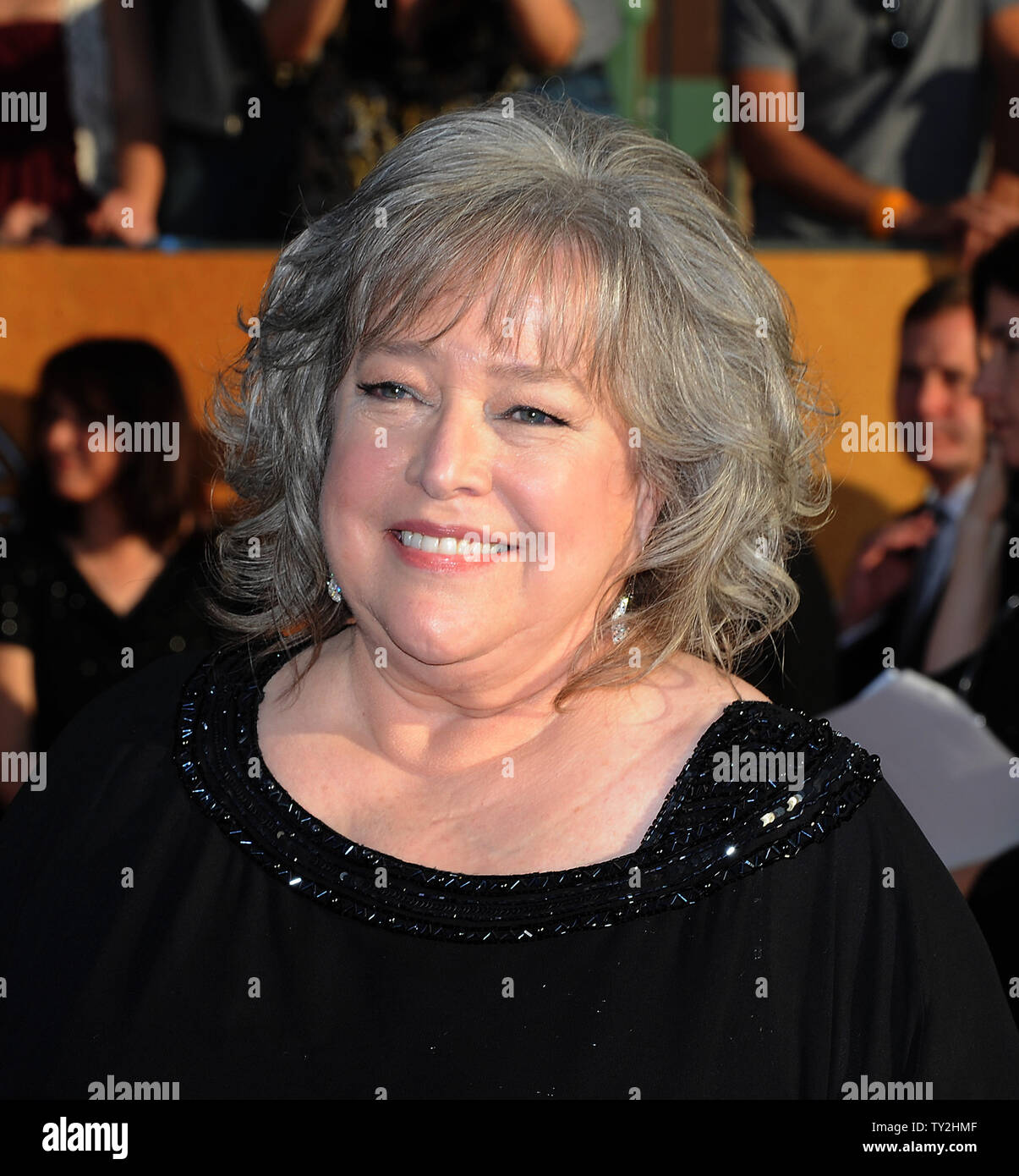 Actress Kathy Bates arrives at the 18th annual Screen Actors Guild ...