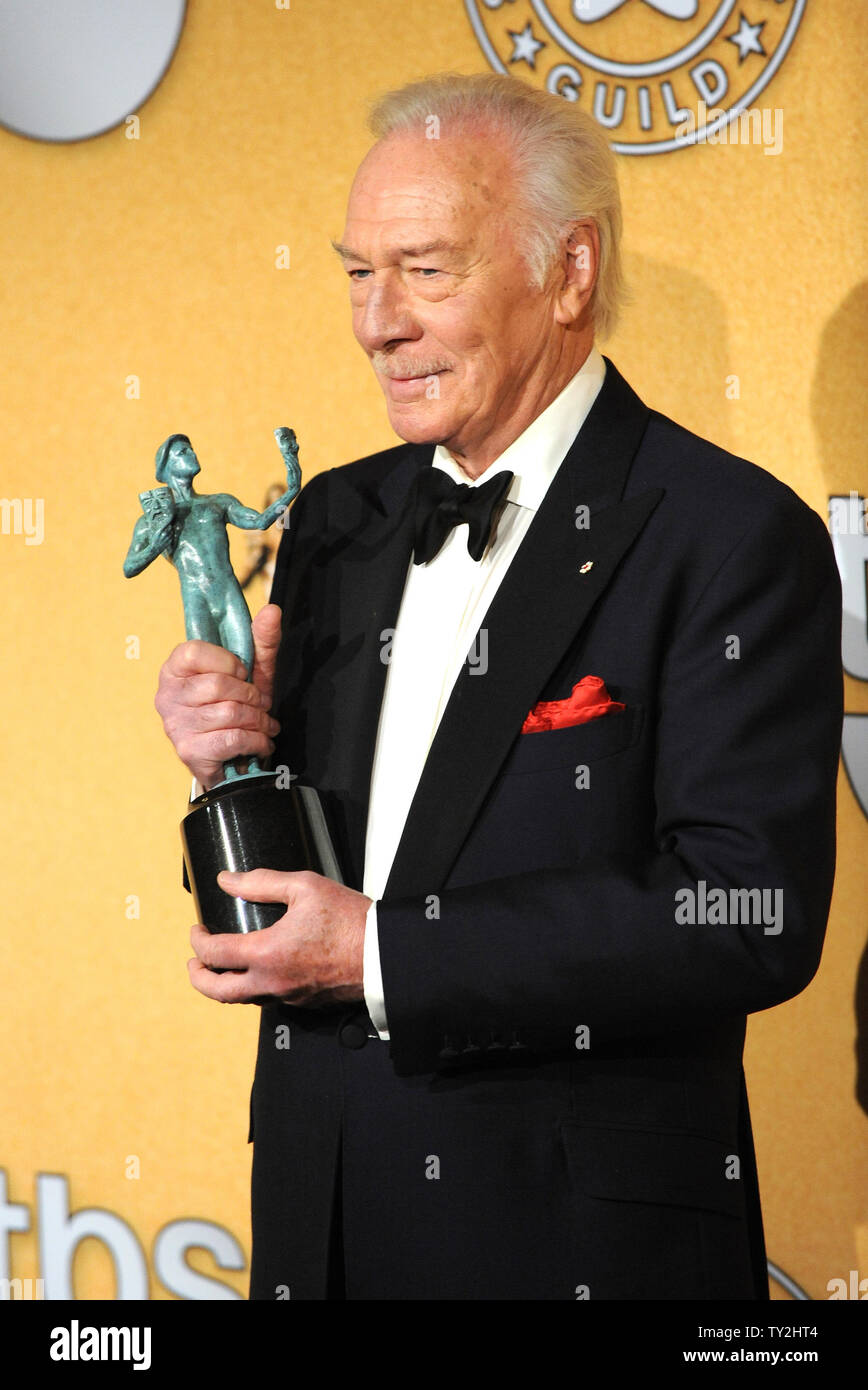 Actor Christopher Plummer - Winner for Male Actor in a Supporting Role ...