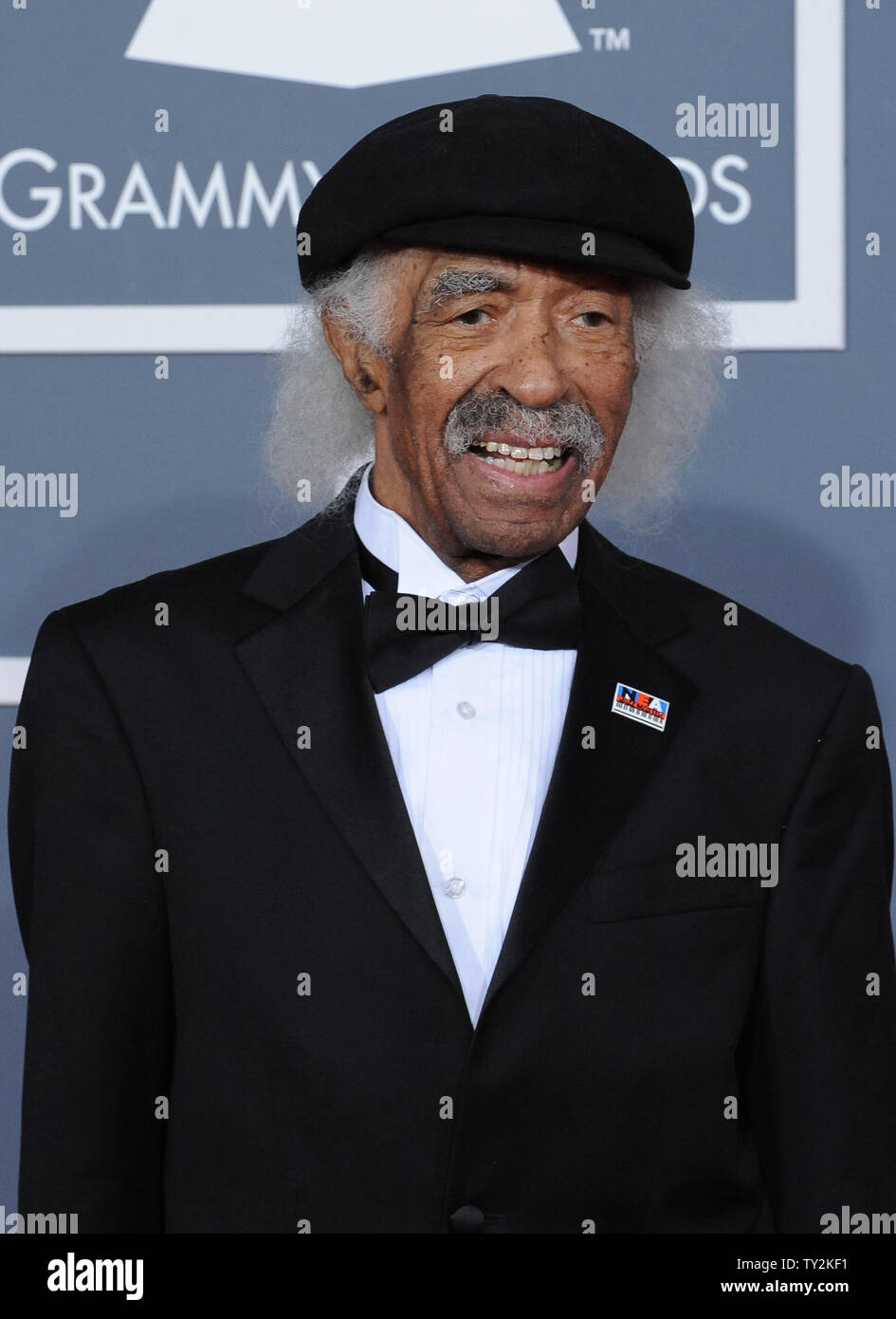 Gerald Wilson arrives at the 54th annual Grammy Awards at the Staples ...