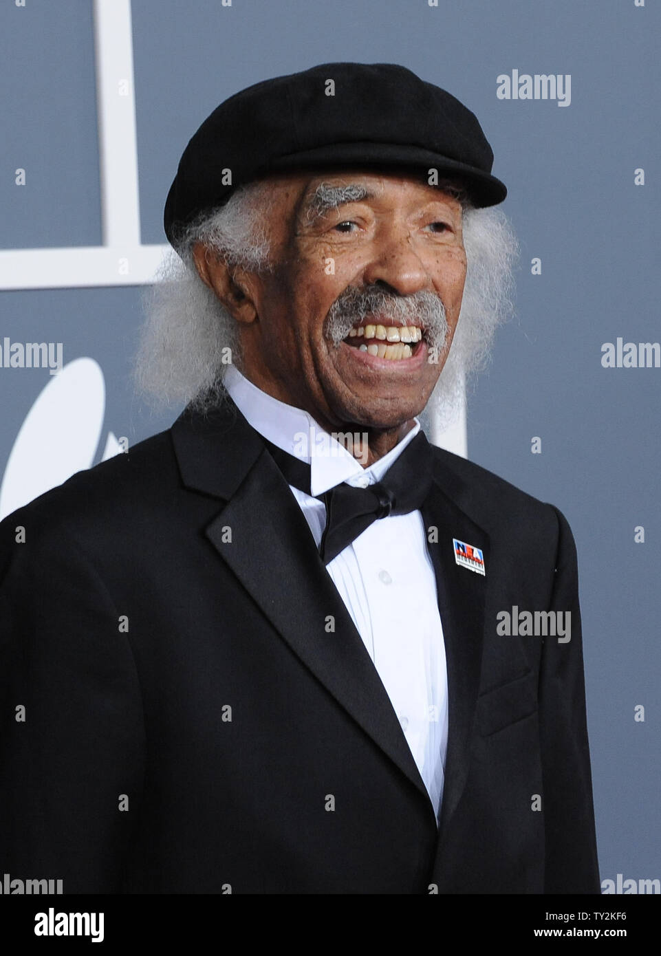 Gerald Wilson arrives at the 54th annual Grammy Awards at the Staples ...