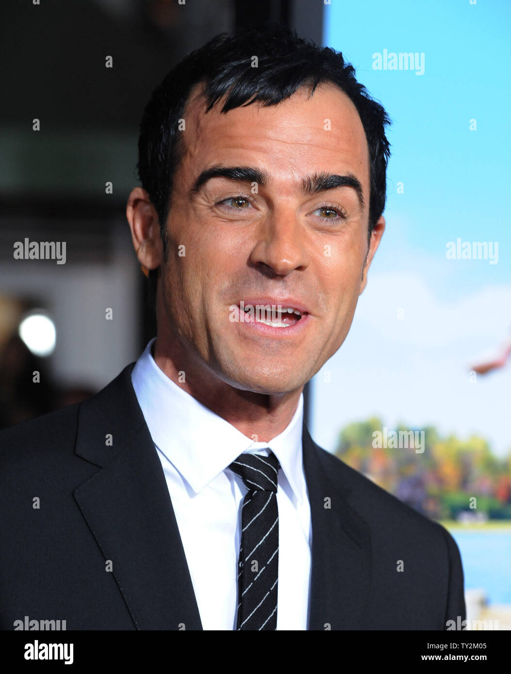 Justin Theroux, a cast member in the motion picture comedy "Wanderlust ...