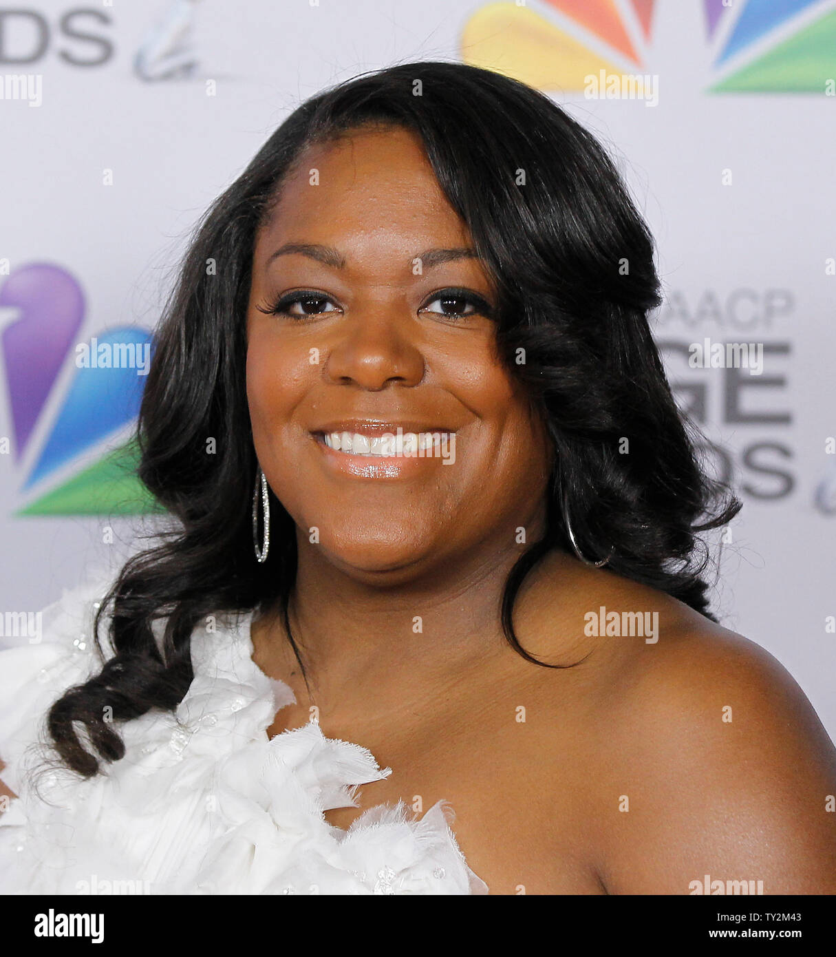 Producer D'Angela Proctor arrives at the 43rd NAACP Image Awards at the ...