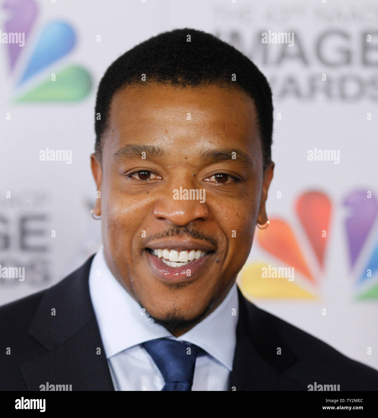 Actor Russell Hornsby arrives at the 43rd NAACP Image Awards at the ...