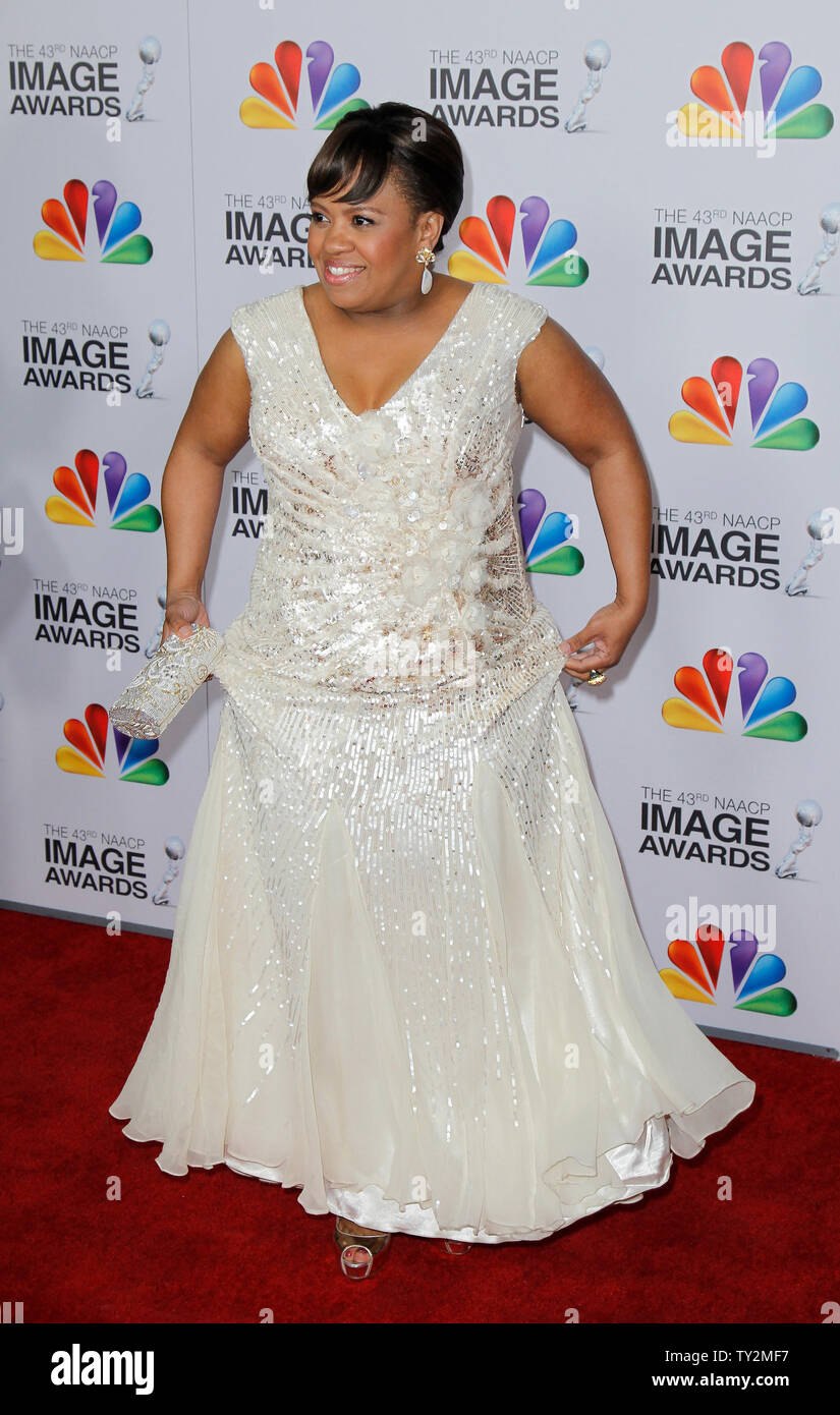 Actress Chandra Wilson arrives at the 43rd NAACP Image Awards at the ...