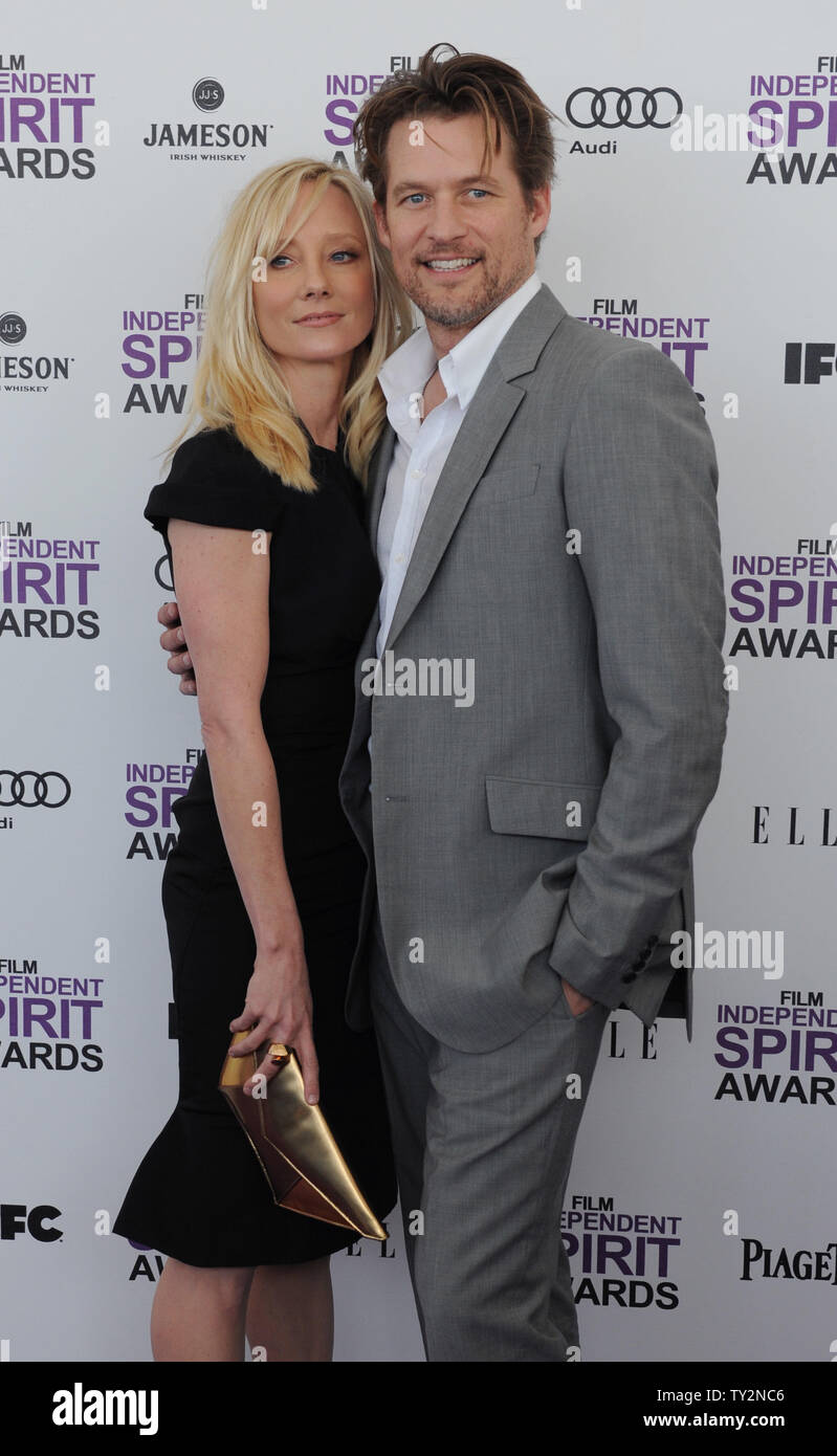 Actress Anne Heche and her husband James Tupper arrive at the Film ...