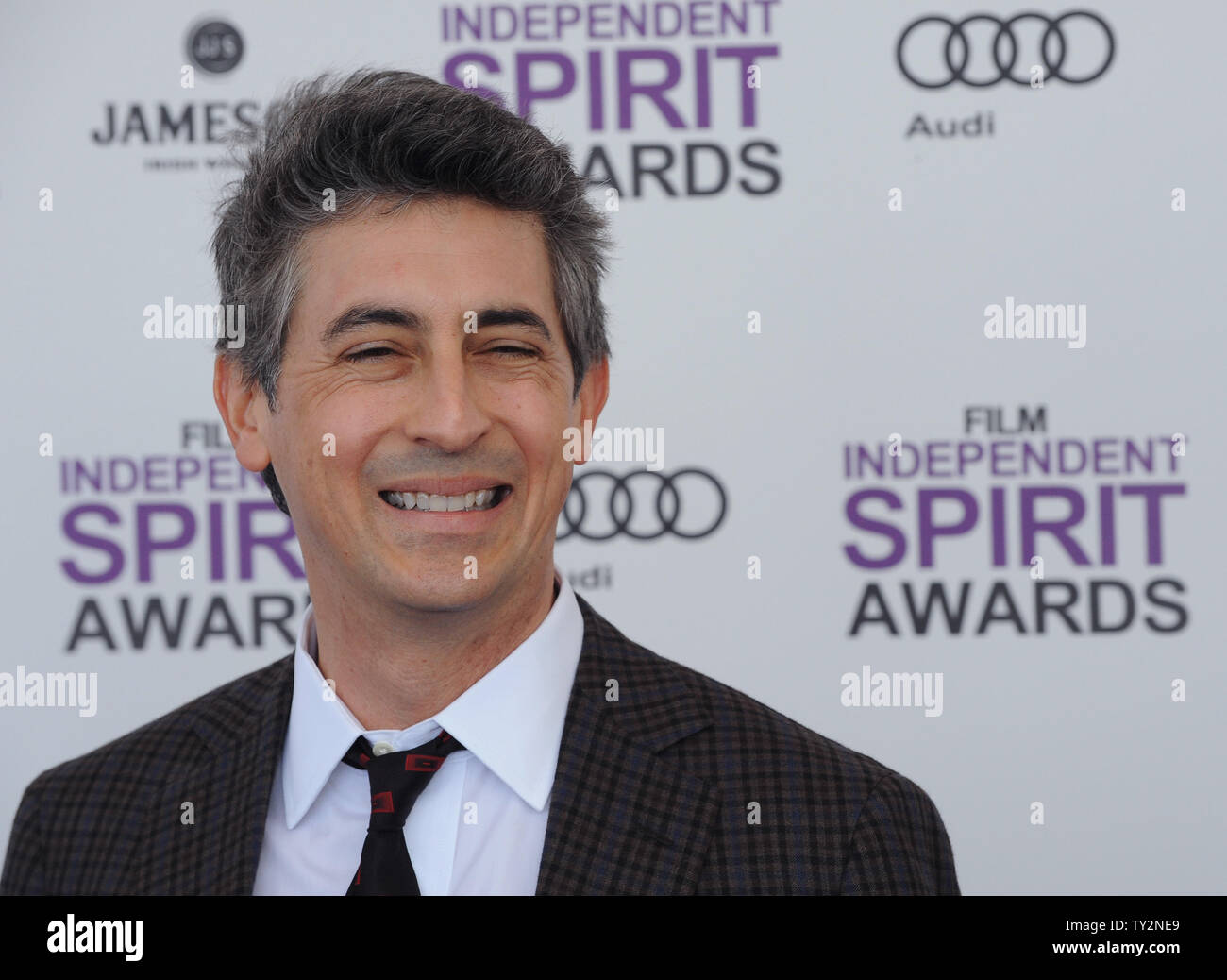 Director Alexander Payne arrives at the Film Independent Spirit Awards ...