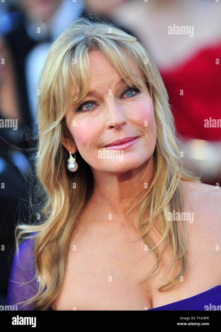 Bo Derrick arrives on the red carpet at the 84th Academy Awards at the ...