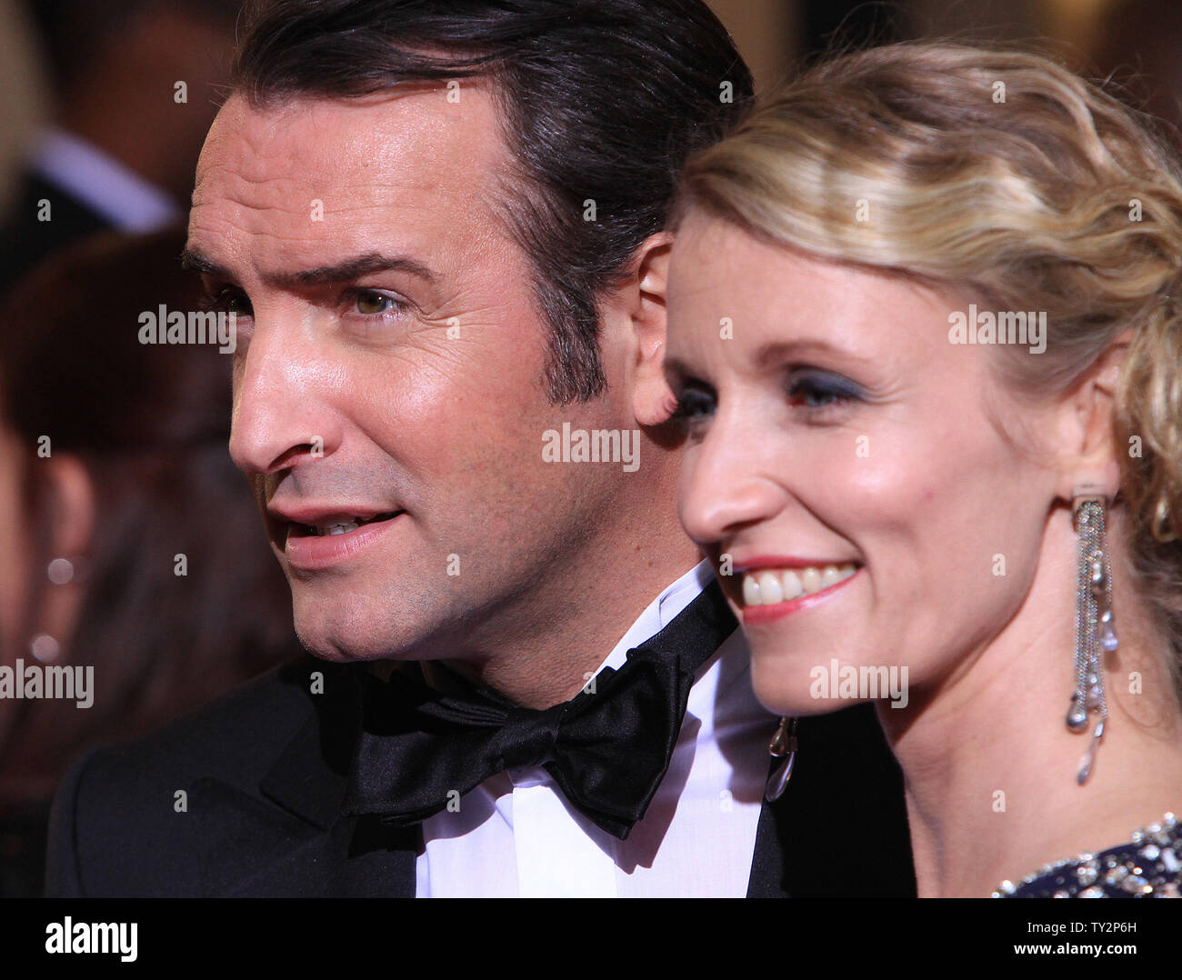 Jean Dujardin arrives for the 84th Academy Awards at the Hollywood and ...
