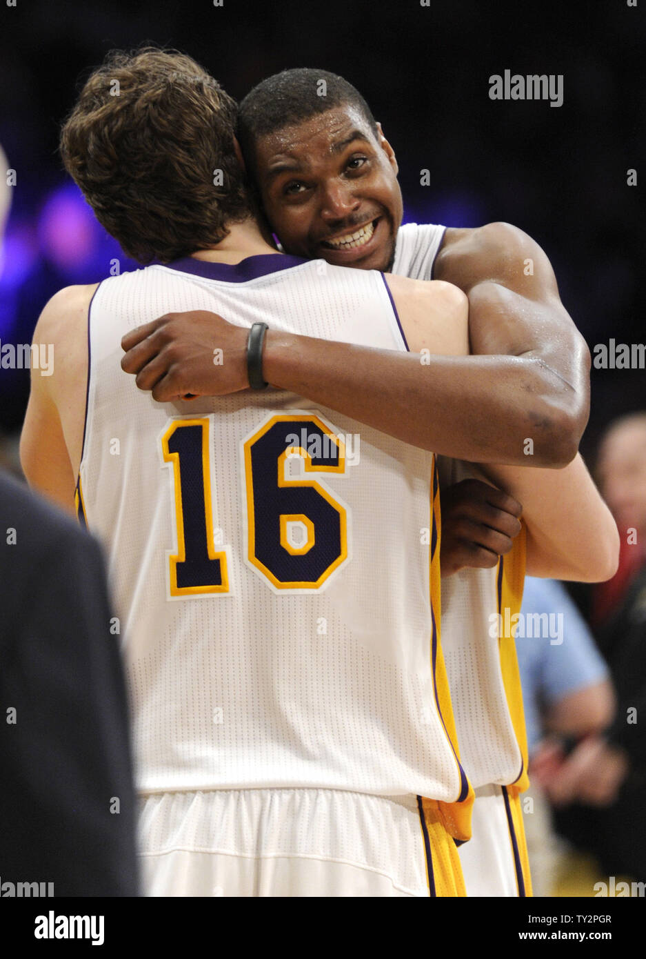 Los angeles lakers power forward hi-res stock photography and images ...