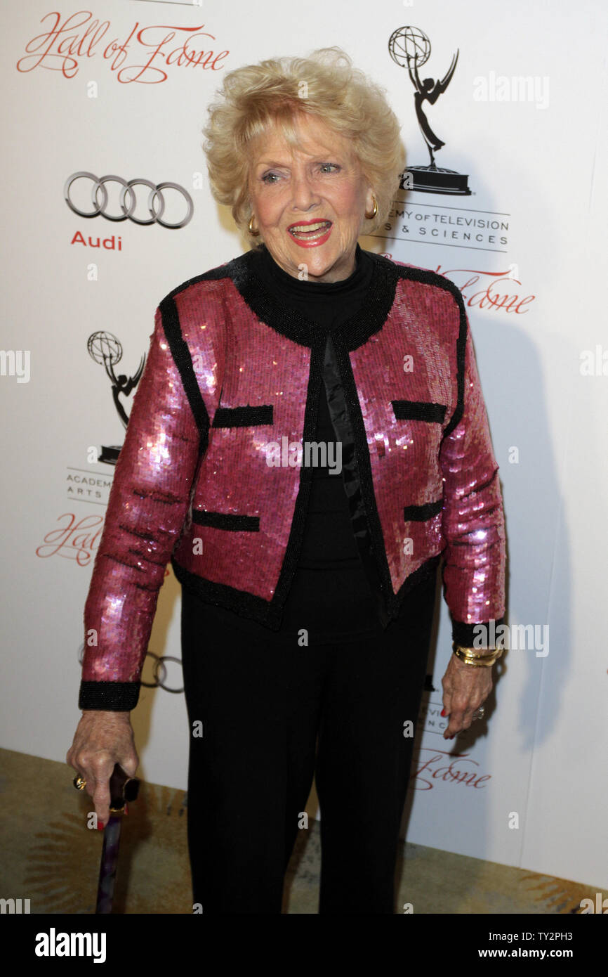 Actress Doris Singleton arrives for the Academy of Television Arts ...