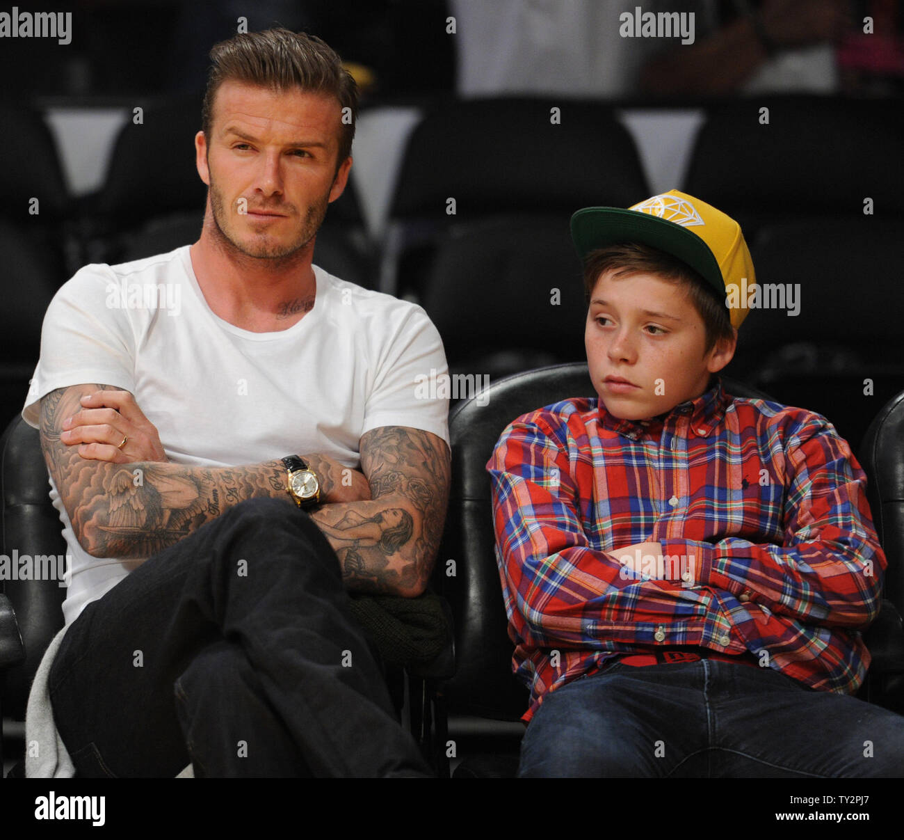 David Beckhams Middle Son