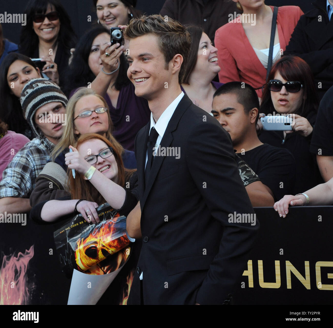 Actor Jack Quaid, a cast member in the motion picture sci-fi thriller ...