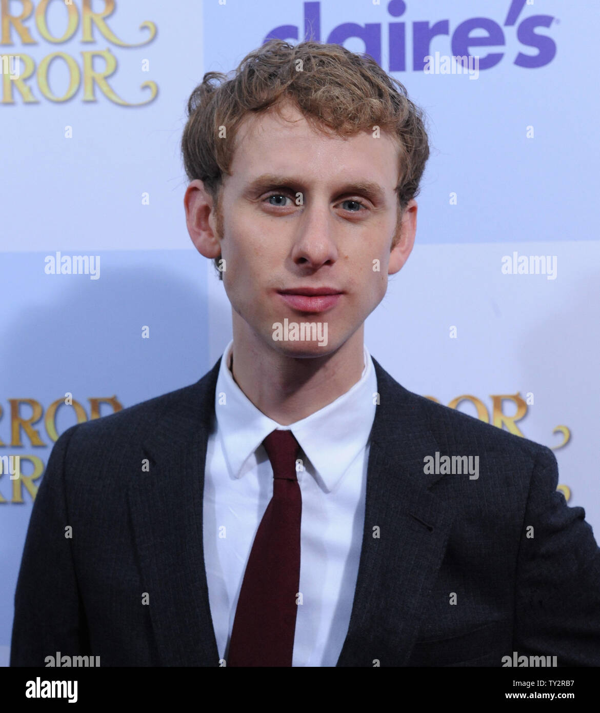 Actor Robert Emms, a cast member in the motion picture comedy fantasy ...