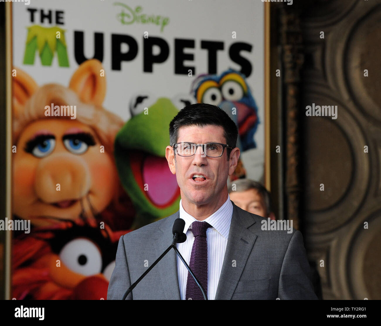 Walt Disney Studios President Rich Ross attends the Inimitable Muppets ...