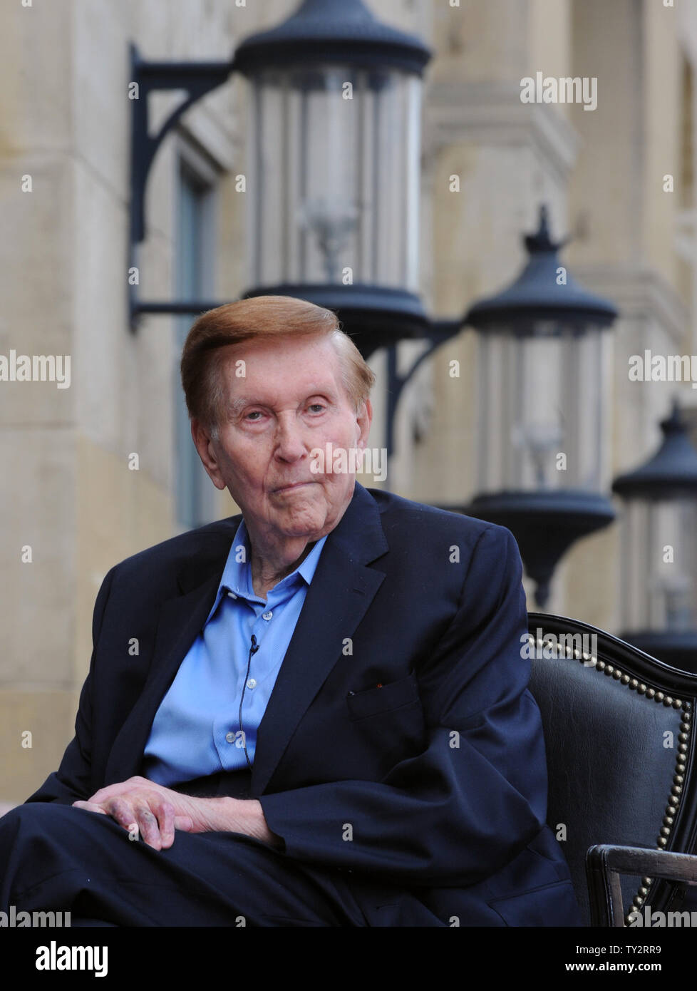 Sumner Redstone, Executive Chairman of Viacom and CBS Corporation ...