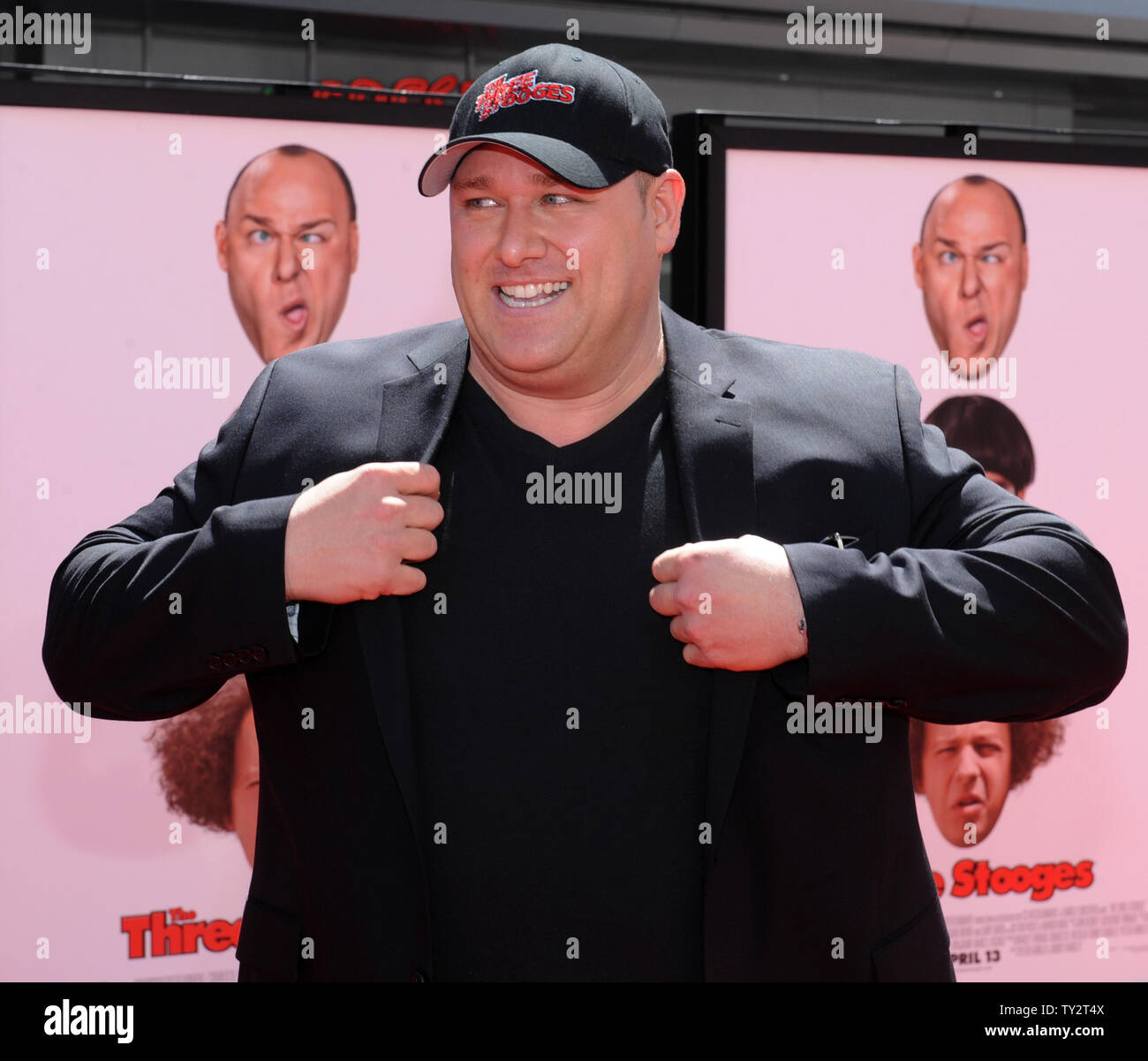 Will Sasso (Curly), a cast member in the motion picture comedy "The ...