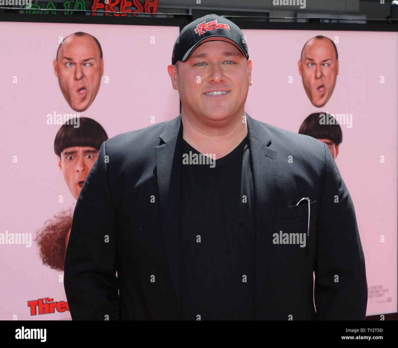 Will Sasso (Curly), a cast member in the motion picture comedy "The ...