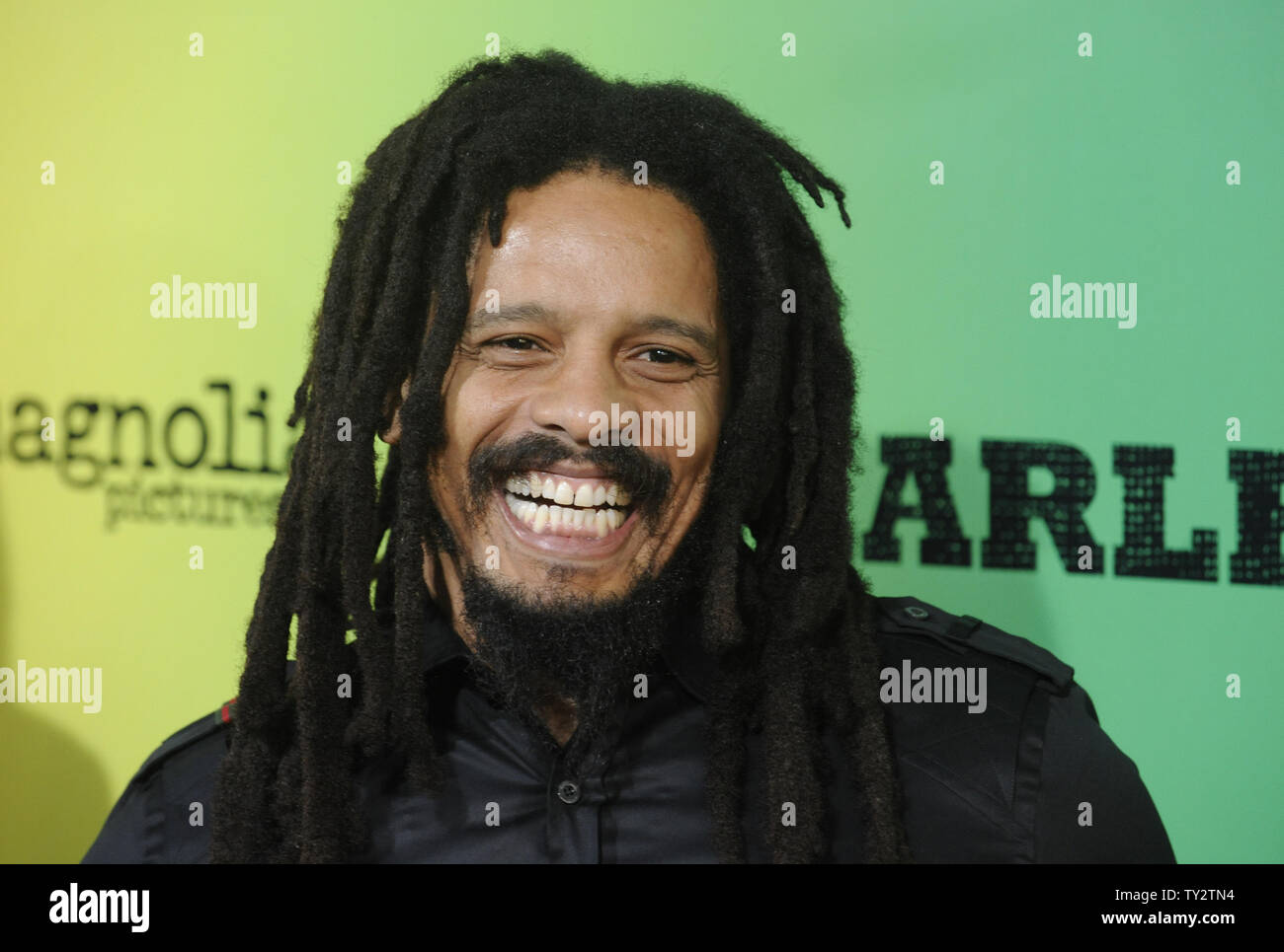 Rohan Marley attends the premiere of the film "Marley" at the Arclight ...
