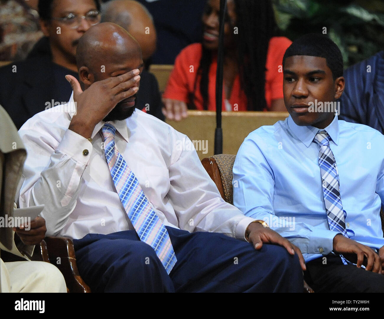 Tracy martin father of trayvon martin hi-res stock photography and ...